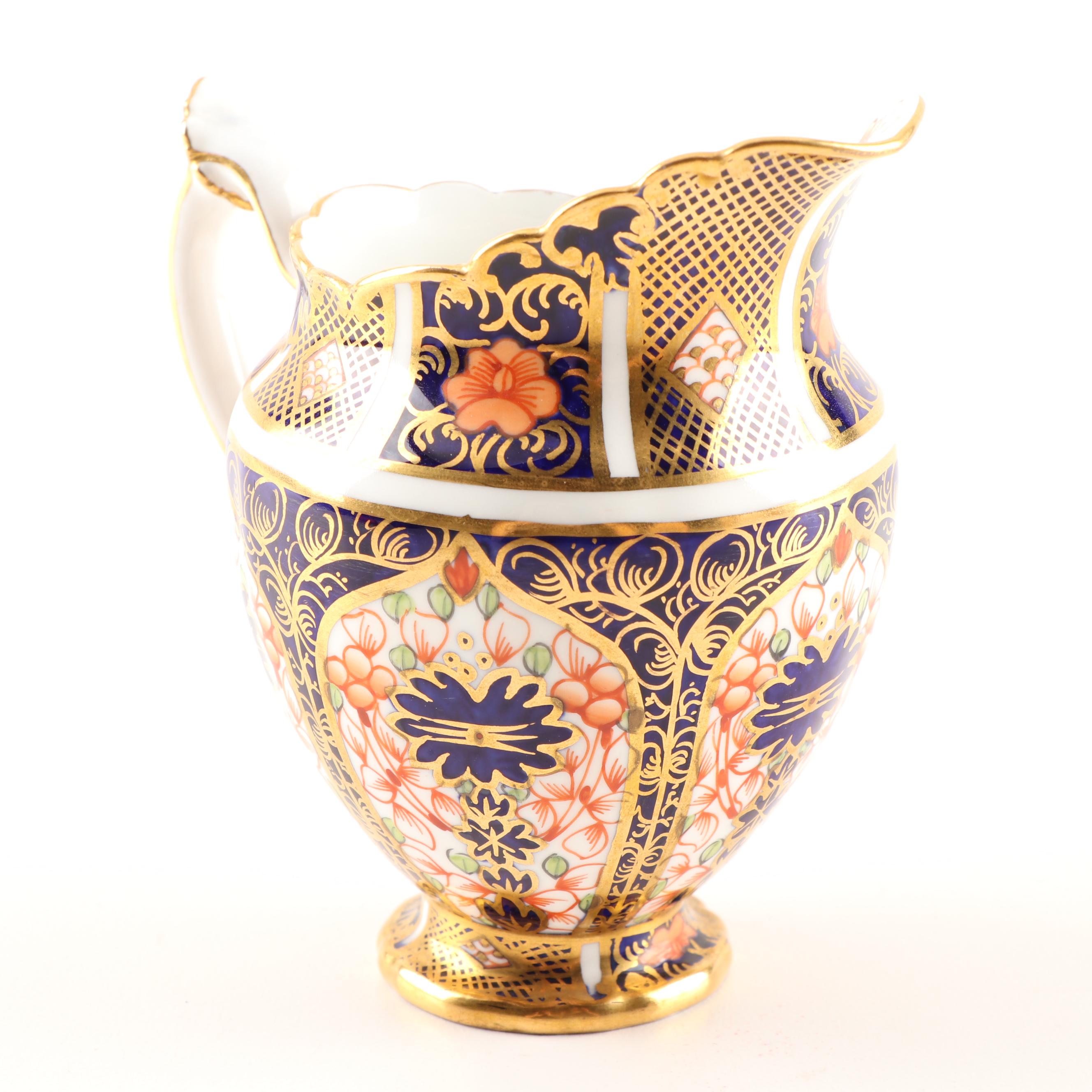 Royal Crown Derby "Old Imari" Teapot Waste Bowl and Pitcher ...