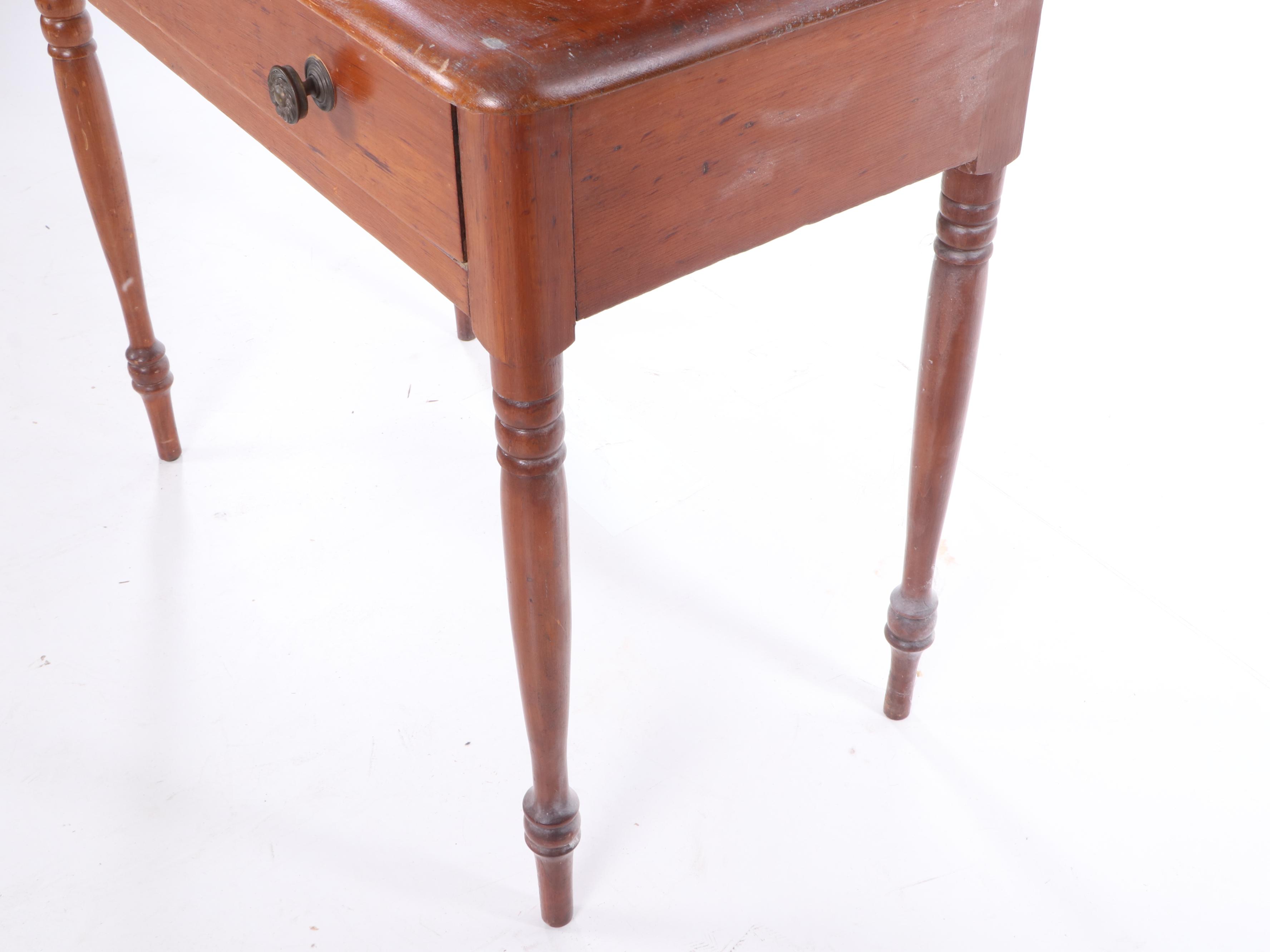 Federal Style Wooden Writing Table, Late 19th Century | EBTH