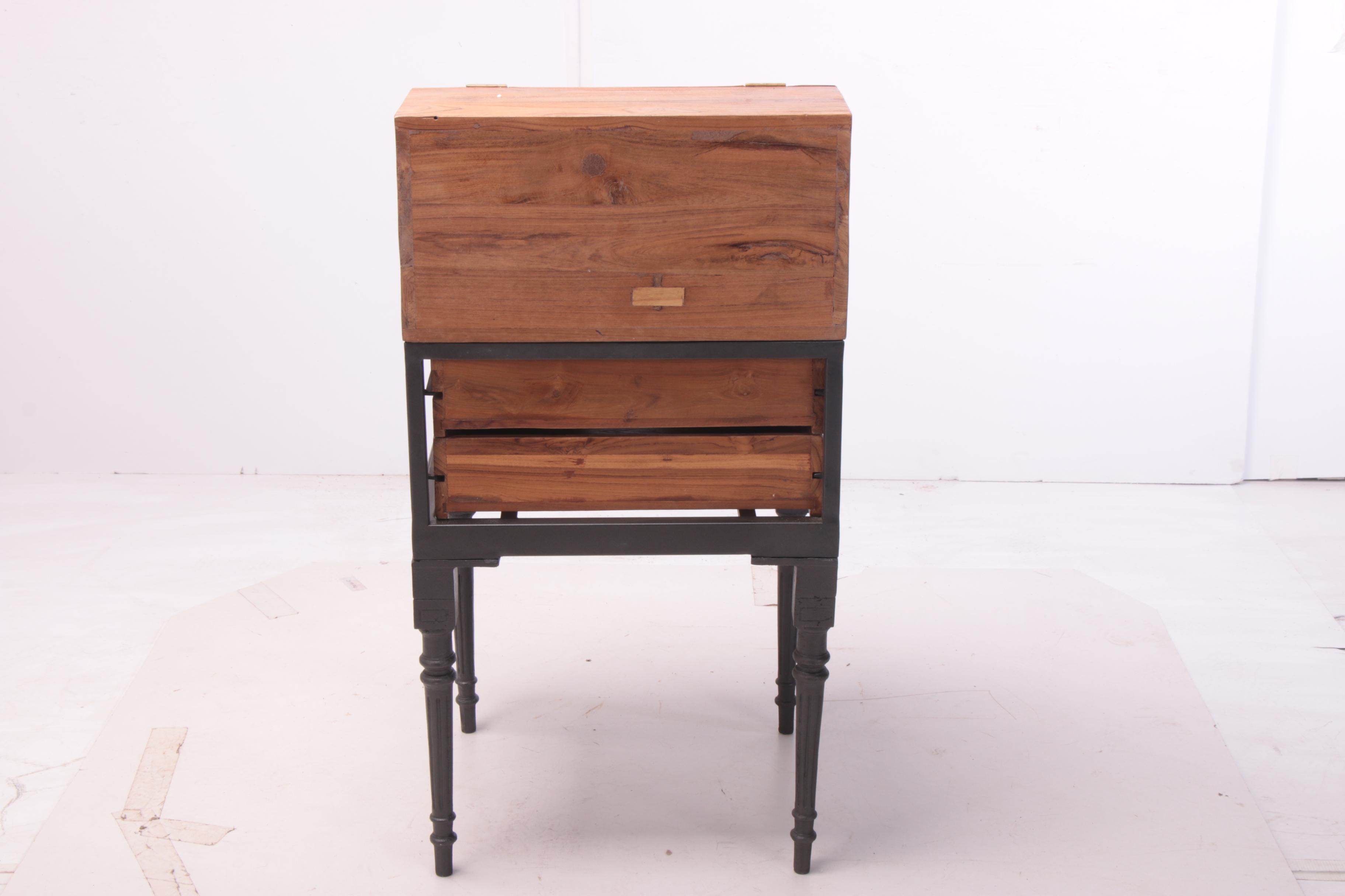 Industrial Style "Savile Row" Pine and Metal Shop Case | Everything But ...