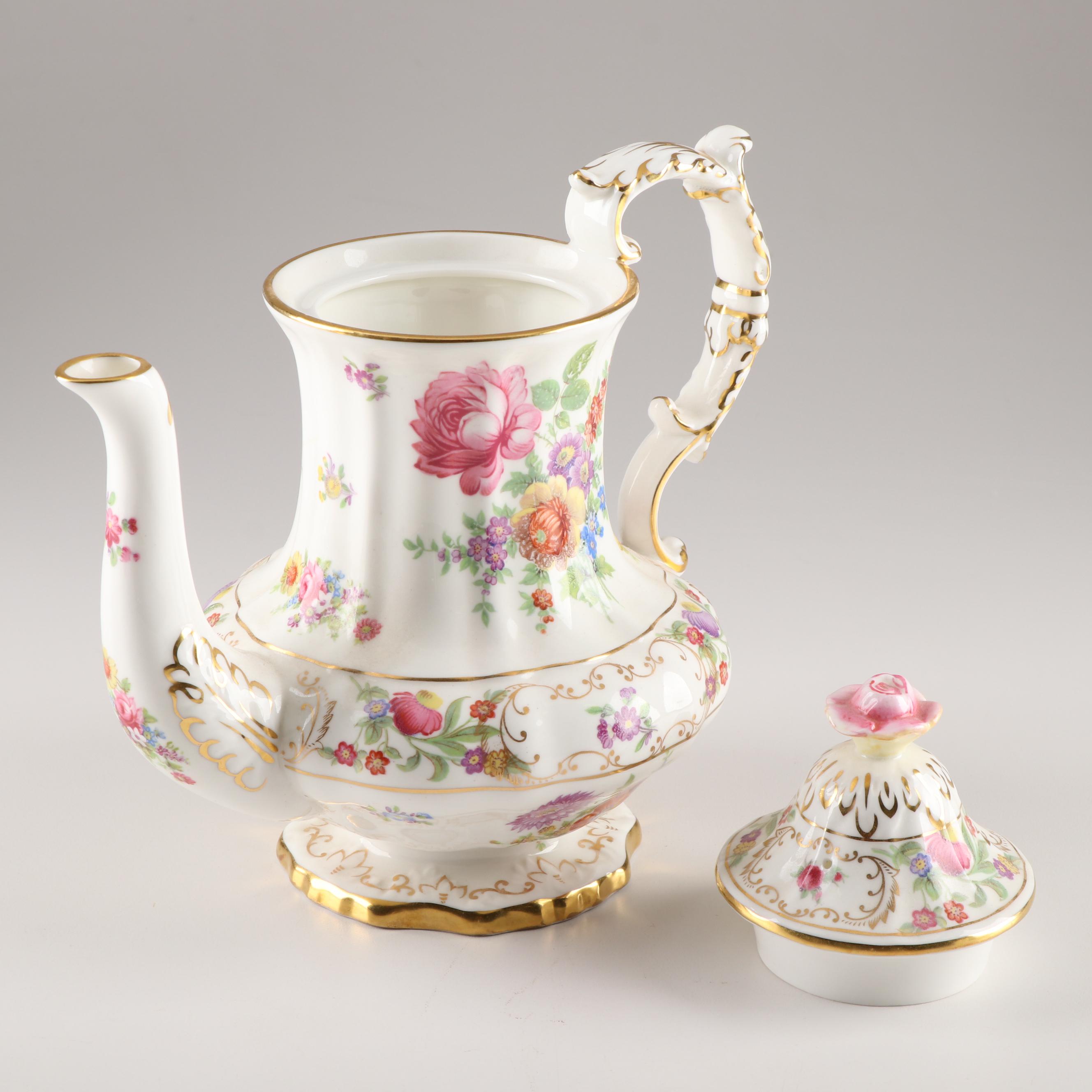 Hammersley "Dresden Spring" Bone China Tea Set | EBTH