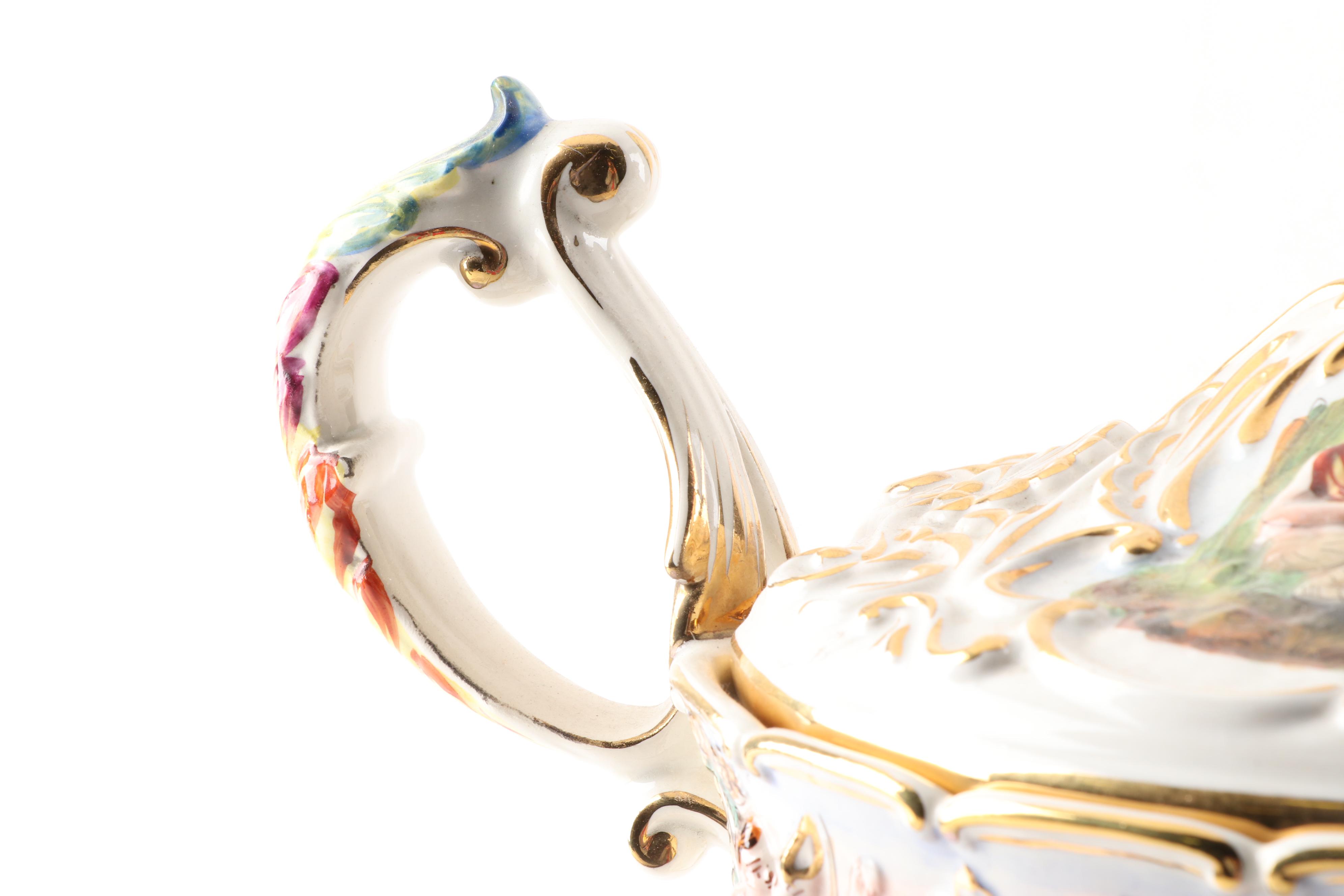 Capodimonte Large Soup Tureen | EBTH