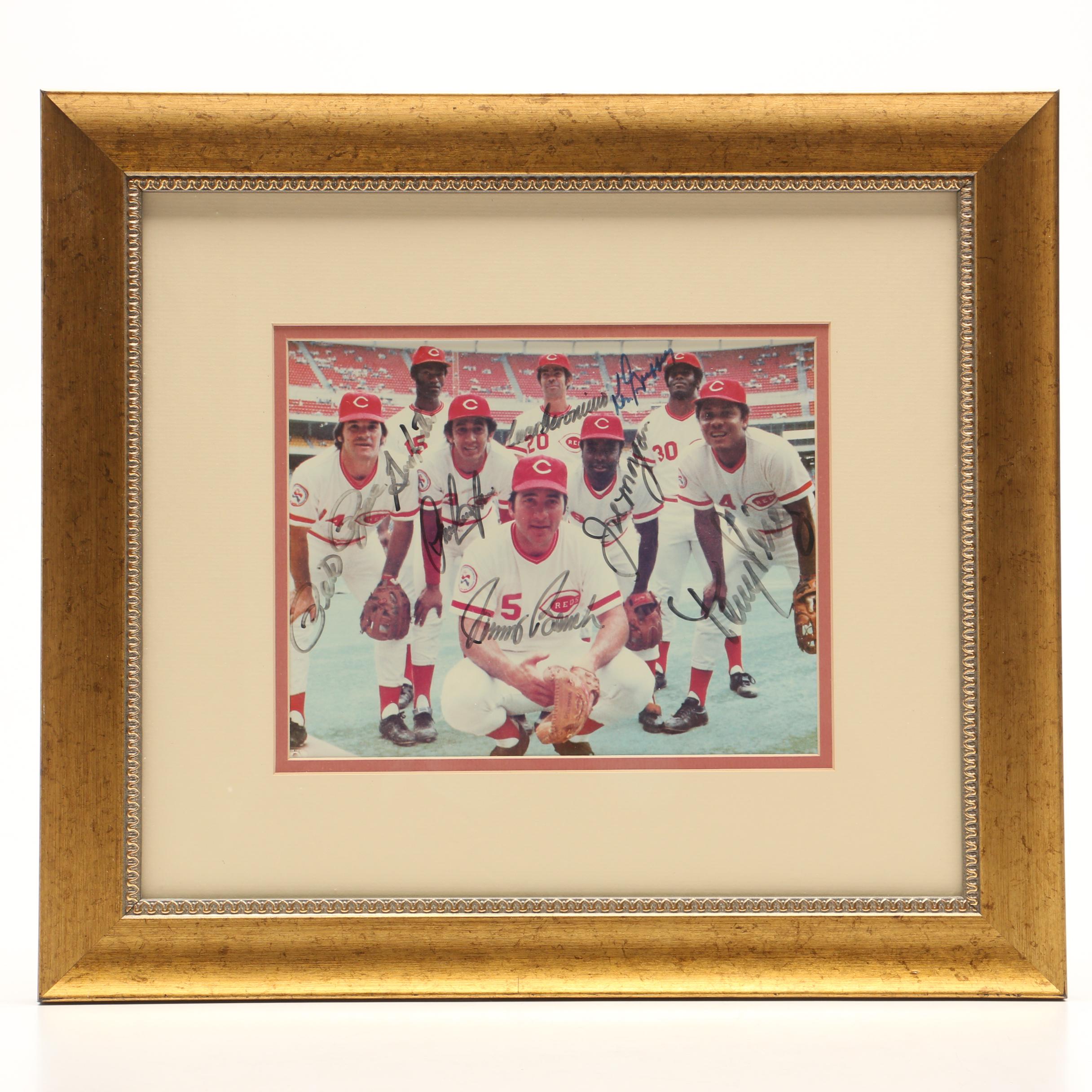 Framed "Big Red Machine" Signed Photo Print | EBTH