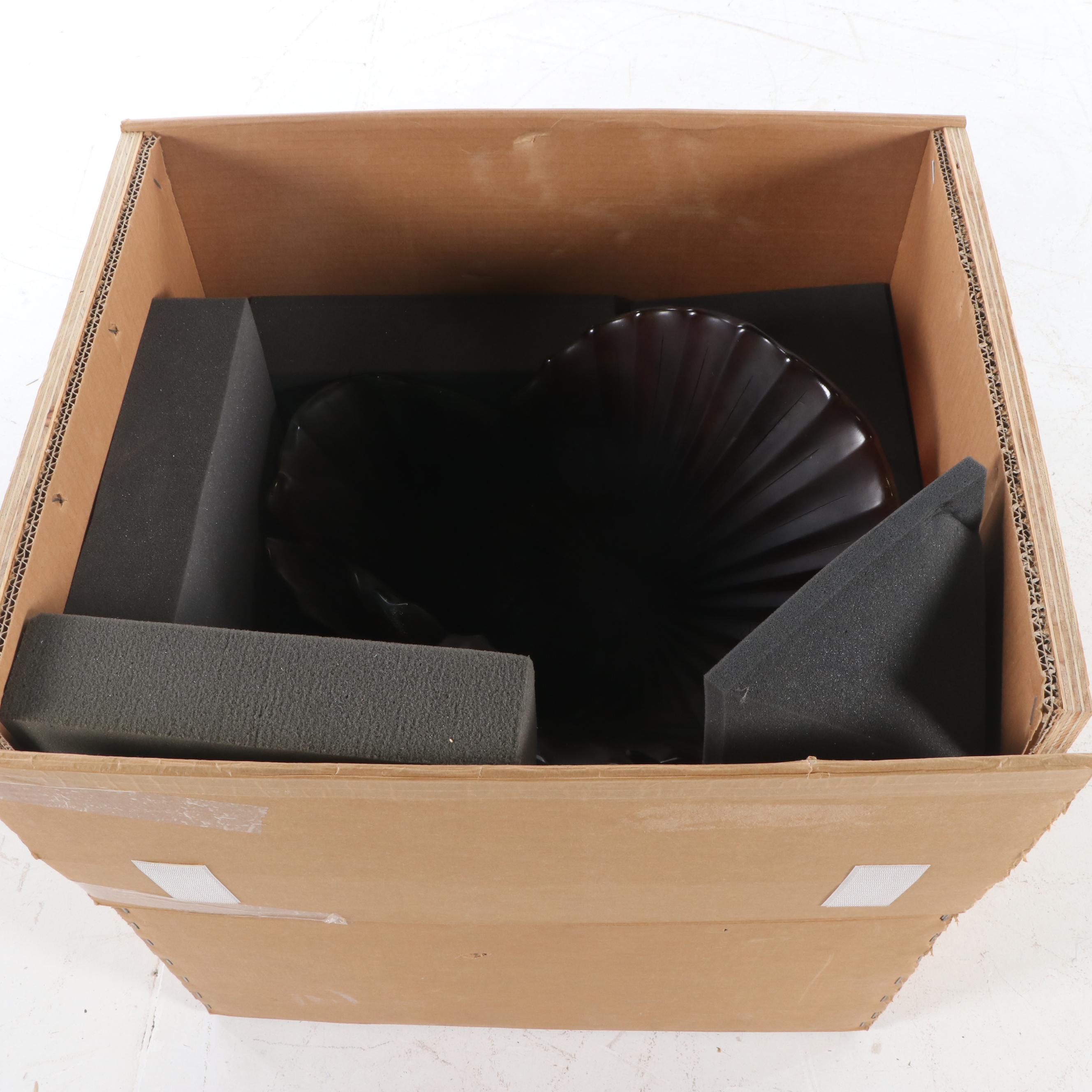 Emilio Robba Daum Pâte-de-Verre Palmier Art Glass Vase | EBTH