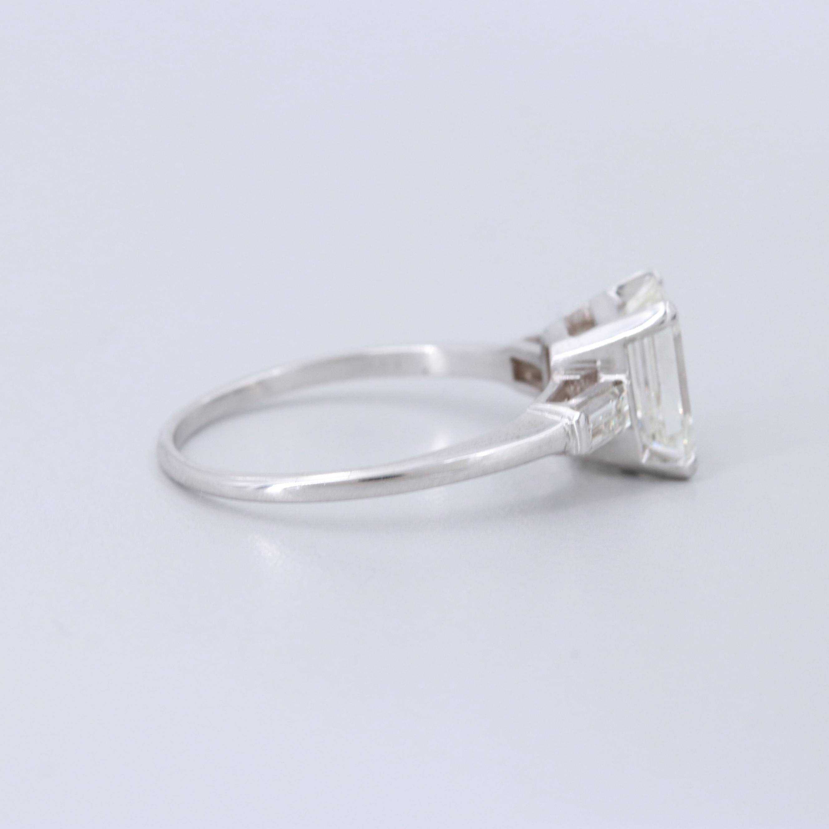 14K White Gold 2.24 CTW Diamond Ring | Everything But The House