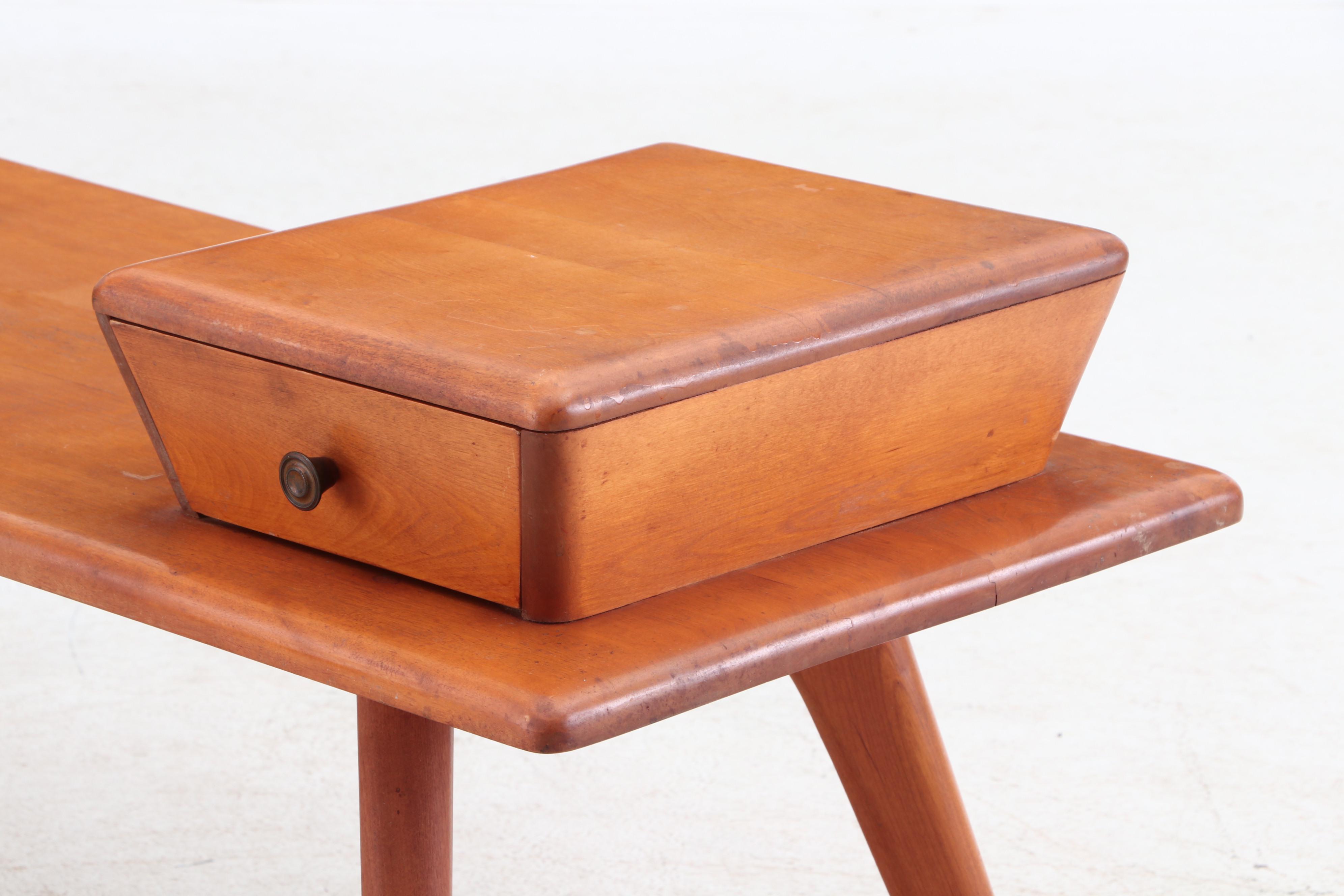 Mid Century Modern Maple Coffee Table | EBTH