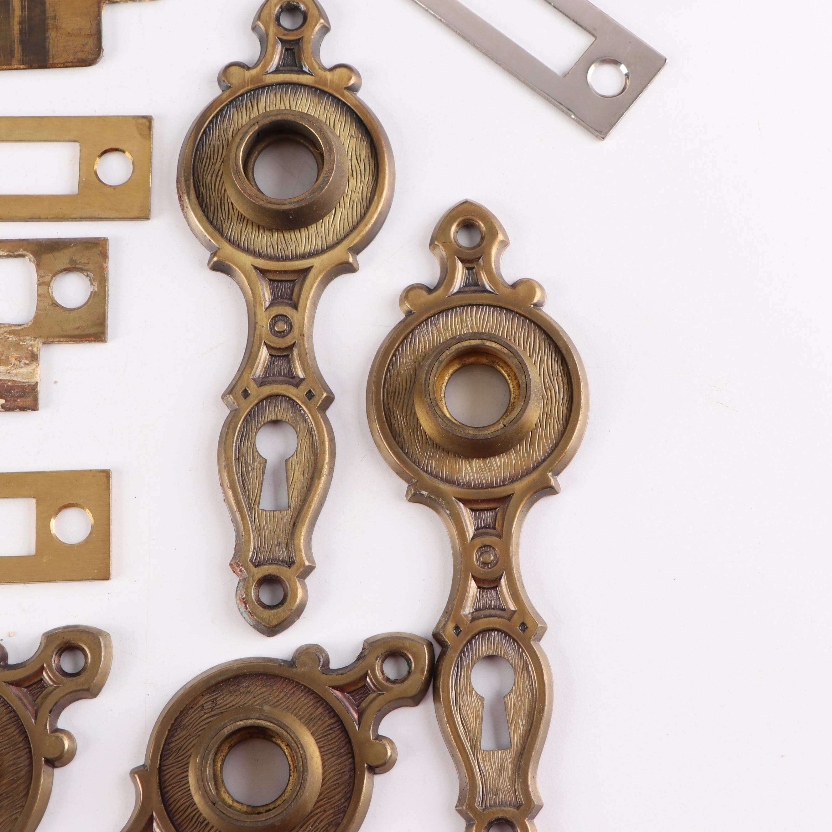 Vintage Lock Sets, Doorknobs, and Assorted Salvaged Hardware | EBTH