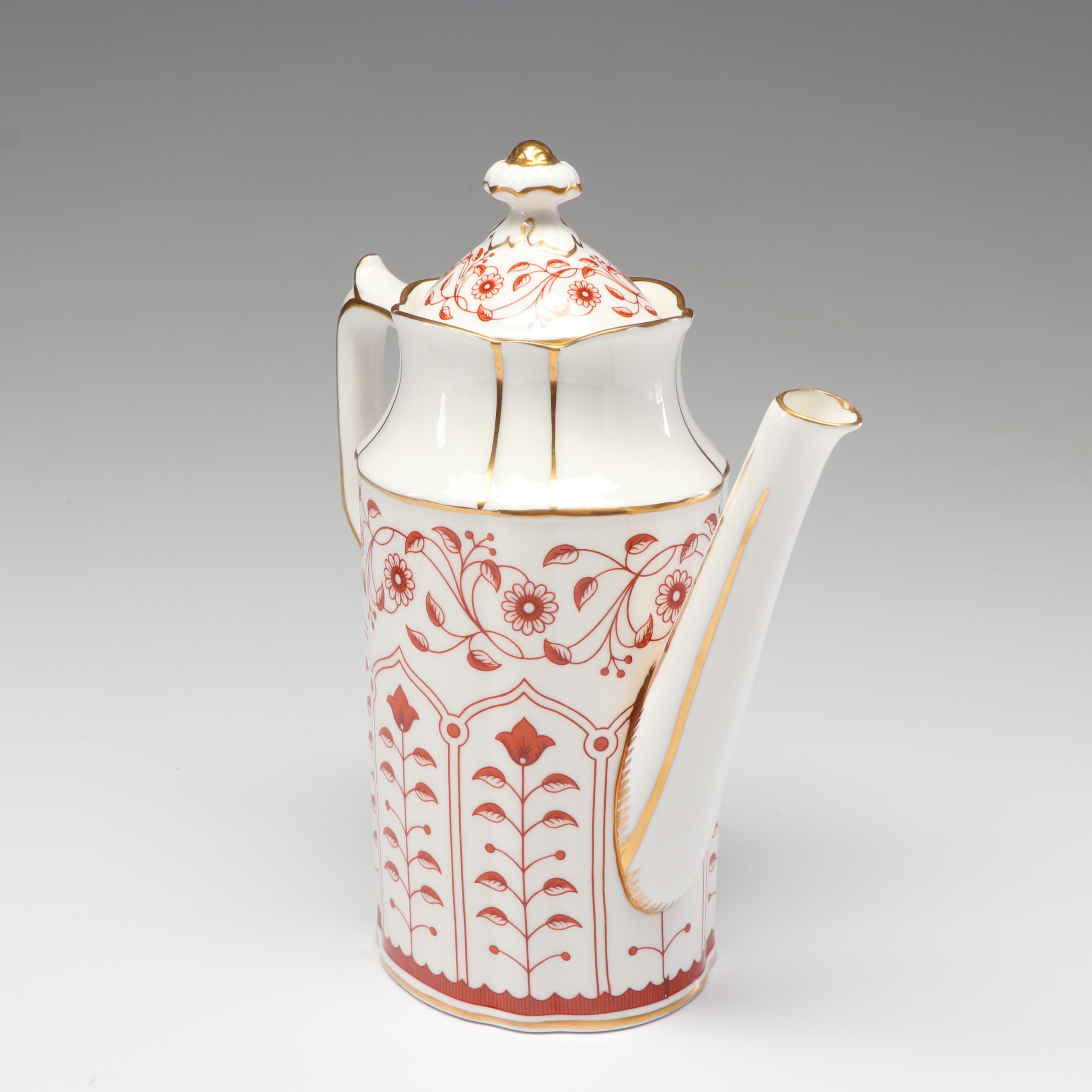Royal Crown Derby English Bone China "Rougemont" Dinnerware, Mid ...