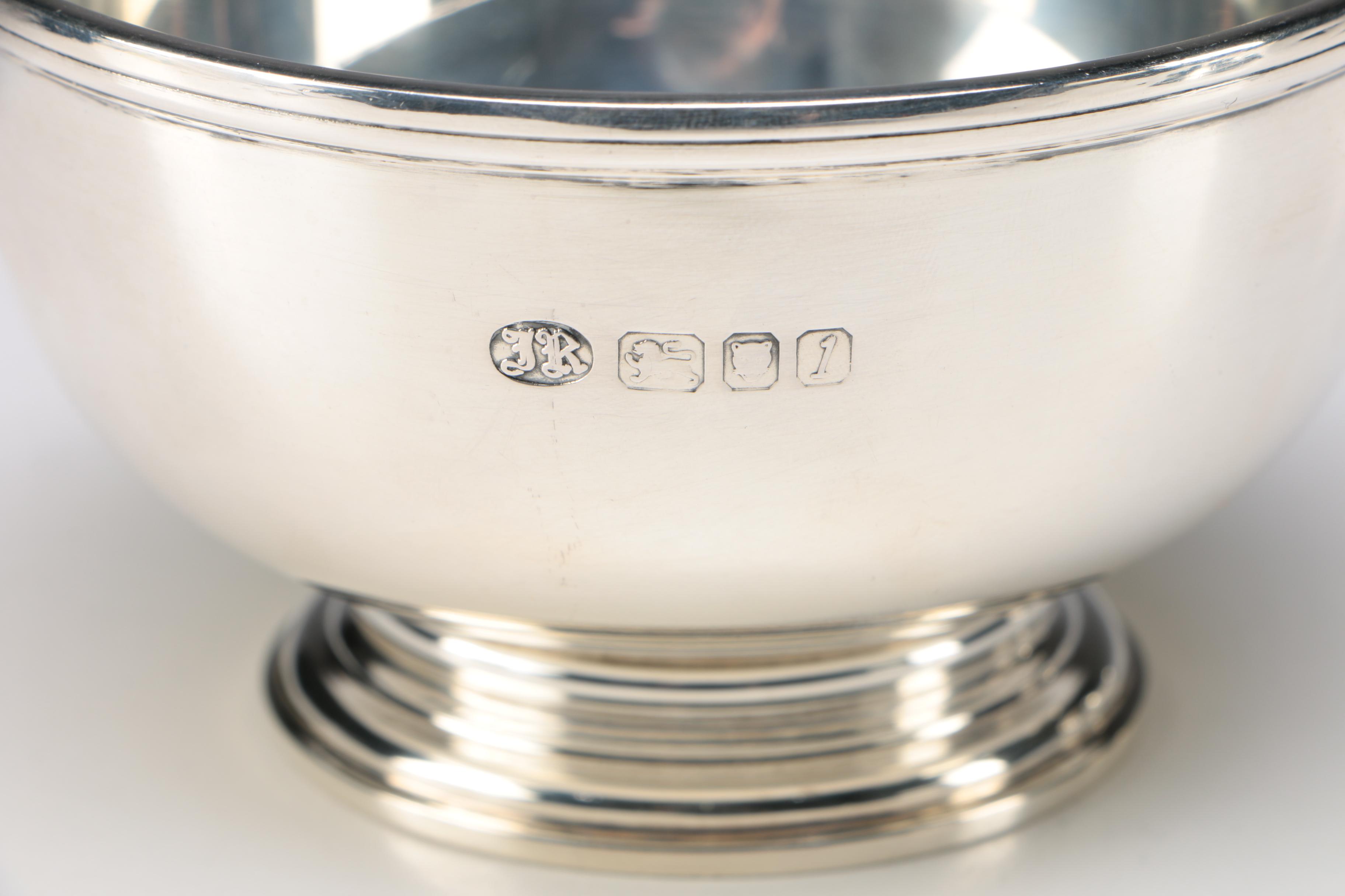 James Robinson Sterling Tea and Coffee Service with Silver Plate Tray ...