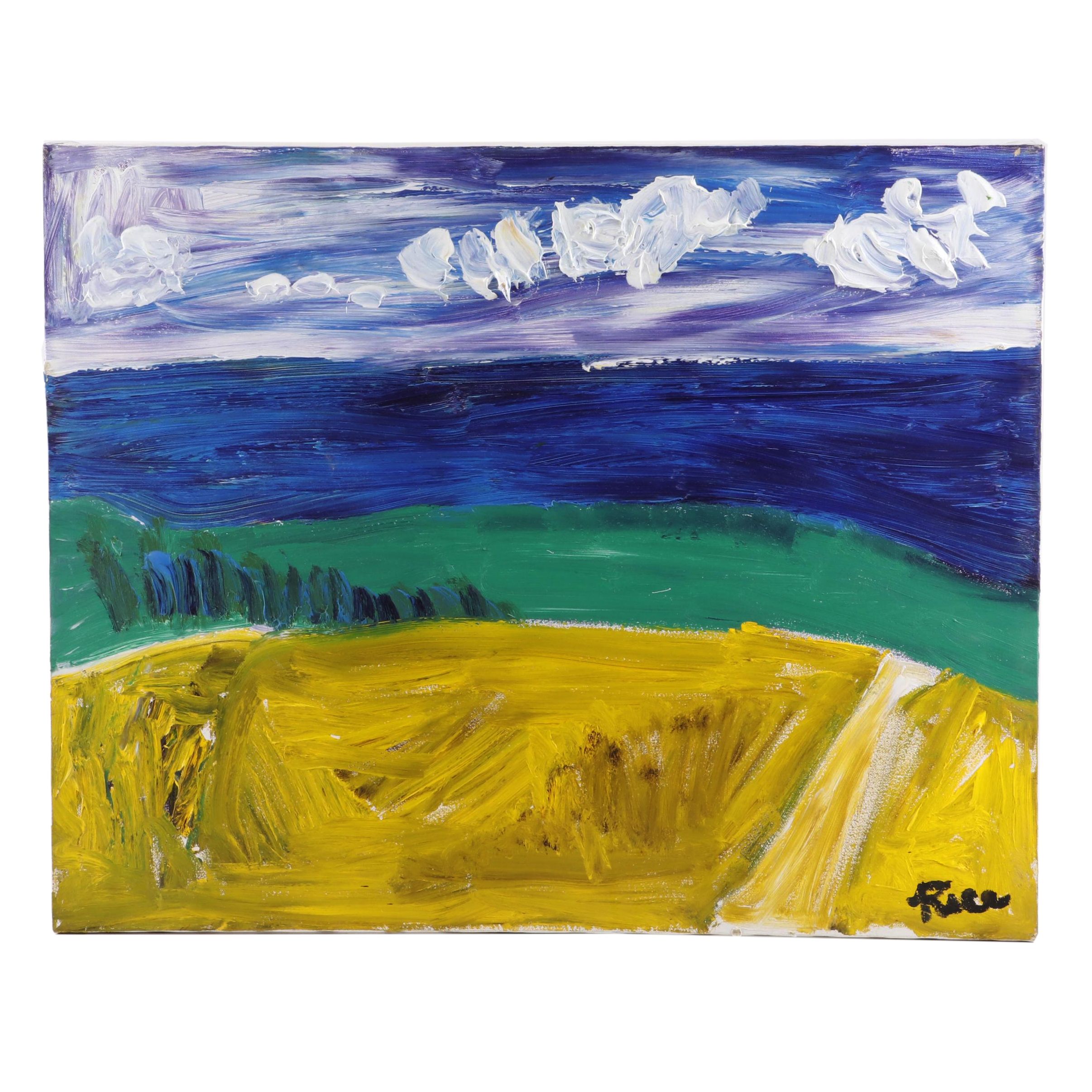 Ron Rice Oil Painting "Nature Scene" | EBTH