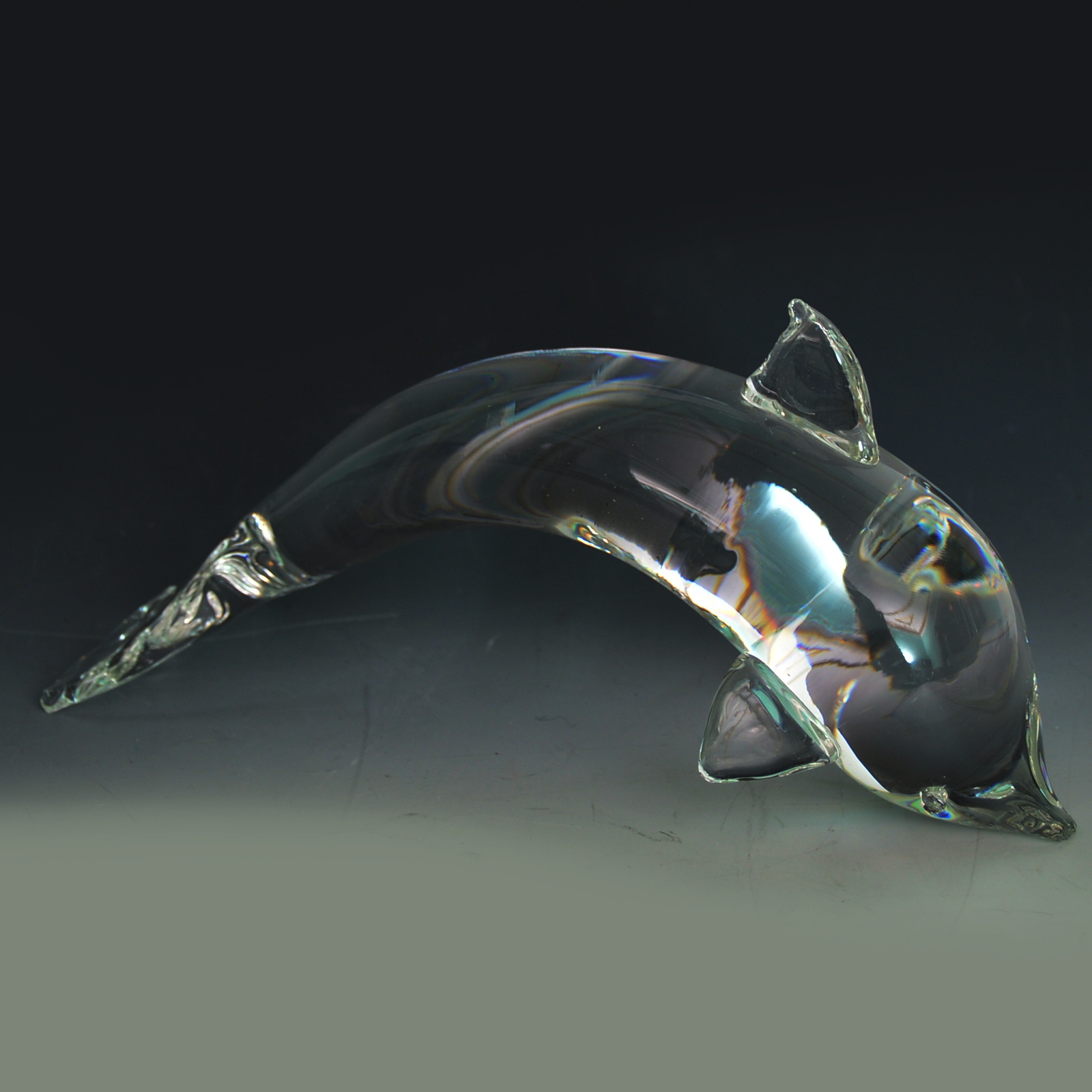 Steuben Art Glass Dolphin | EBTH