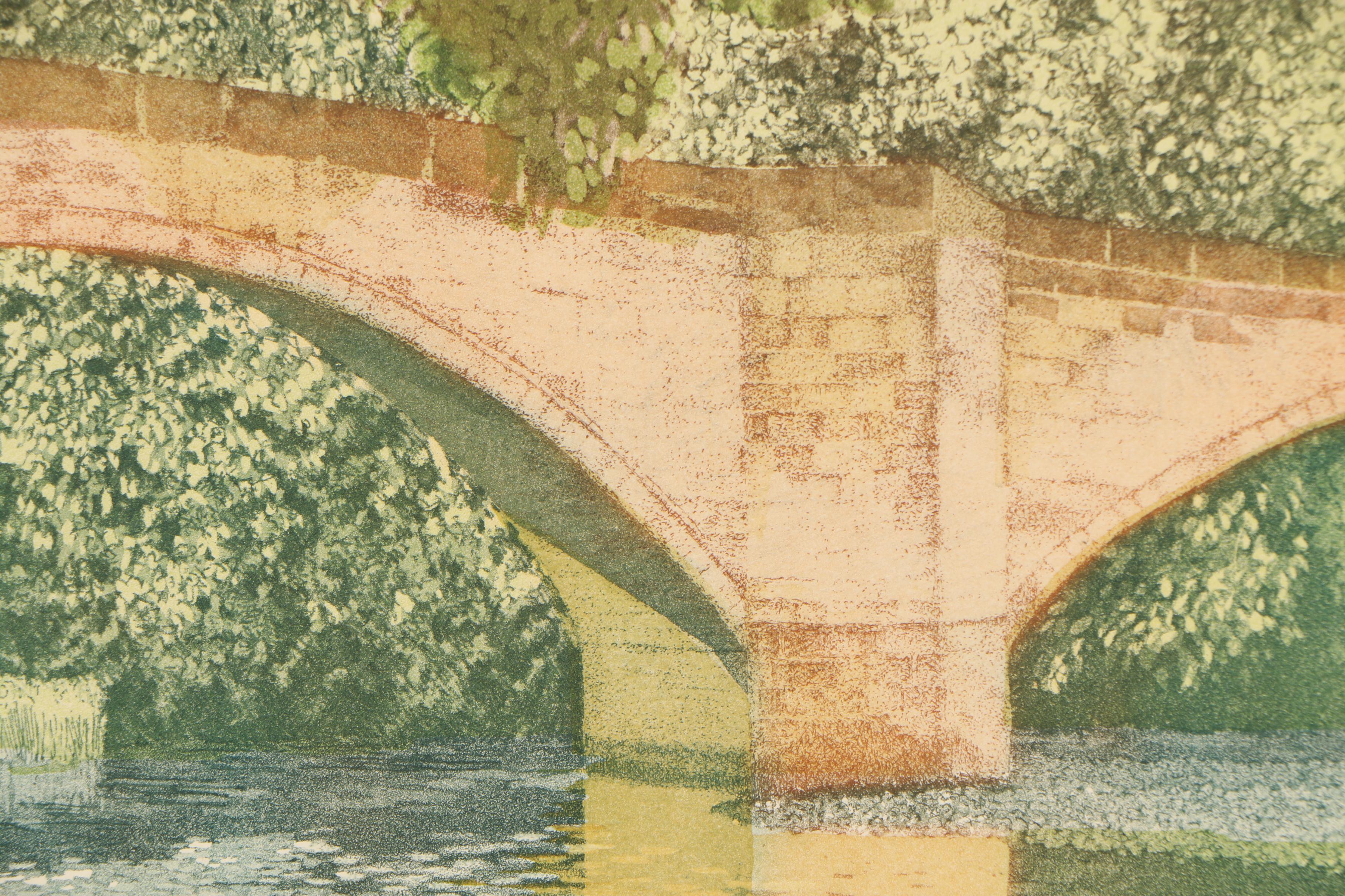 1983 Etching with Aquatint "Bandon Bridge" | EBTH