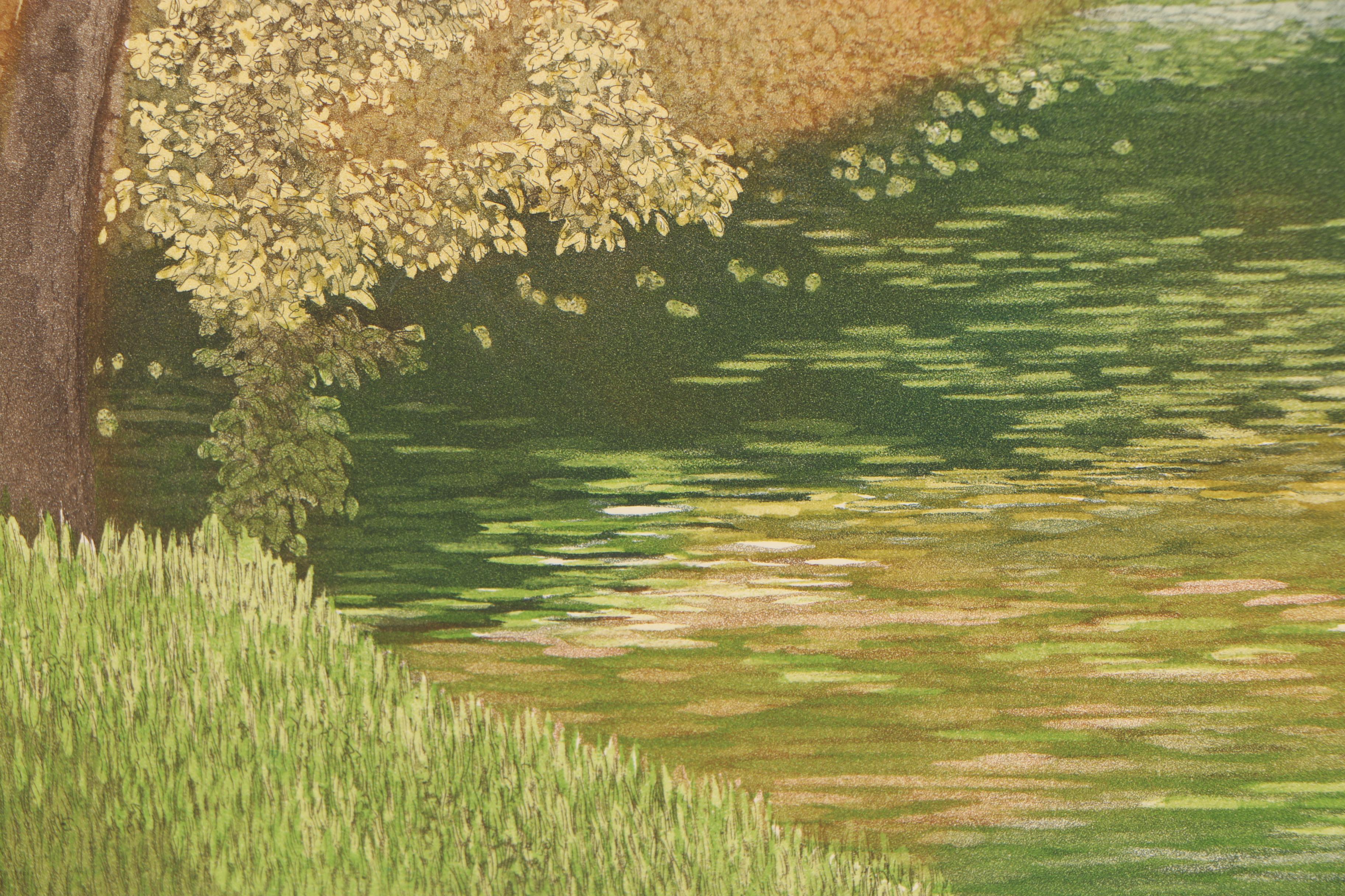 1983 Etching with Aquatint "Bandon Bridge" | EBTH