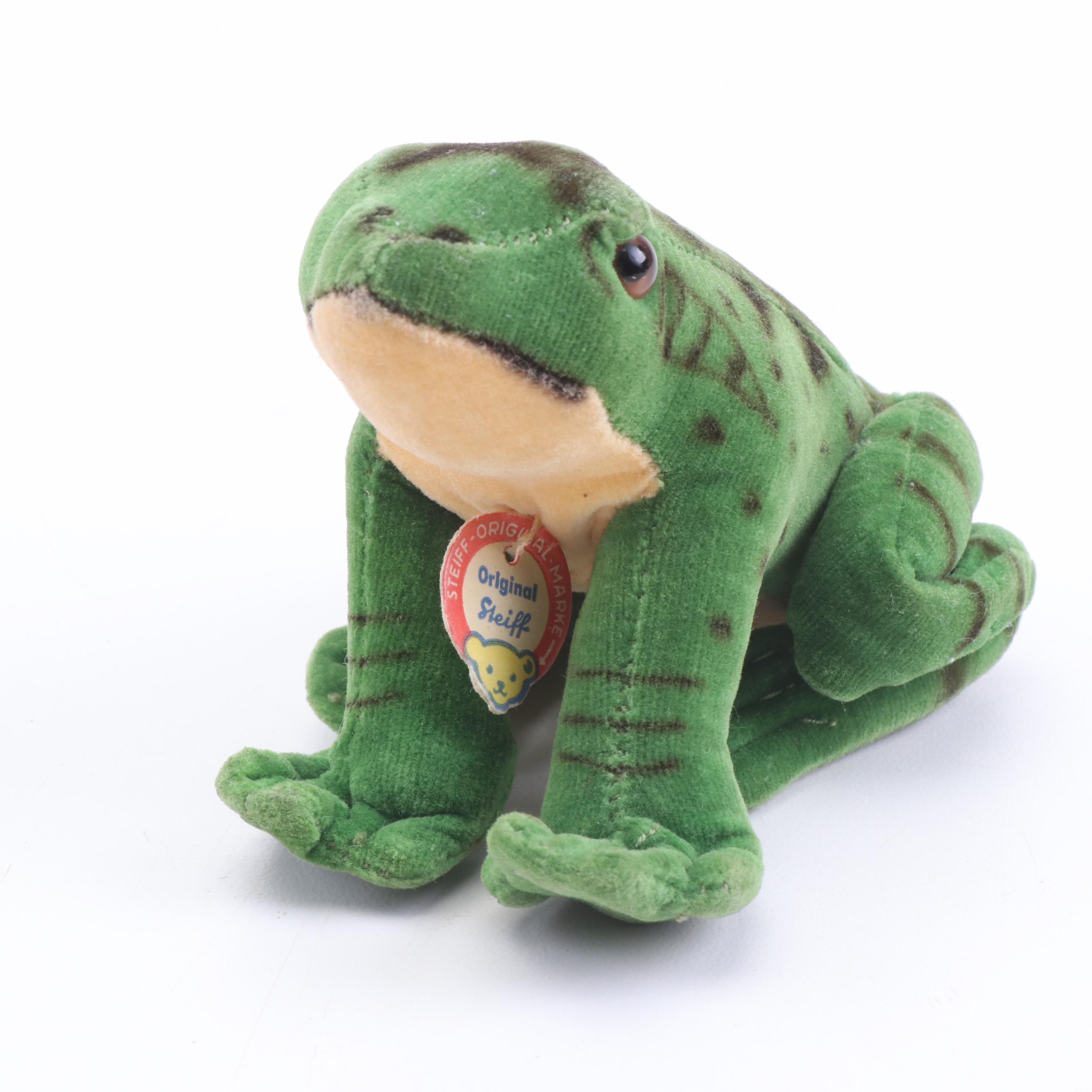 Steiff Stuffed Animals Including "Nosy" and "Mockie", Mid 20th Century ...