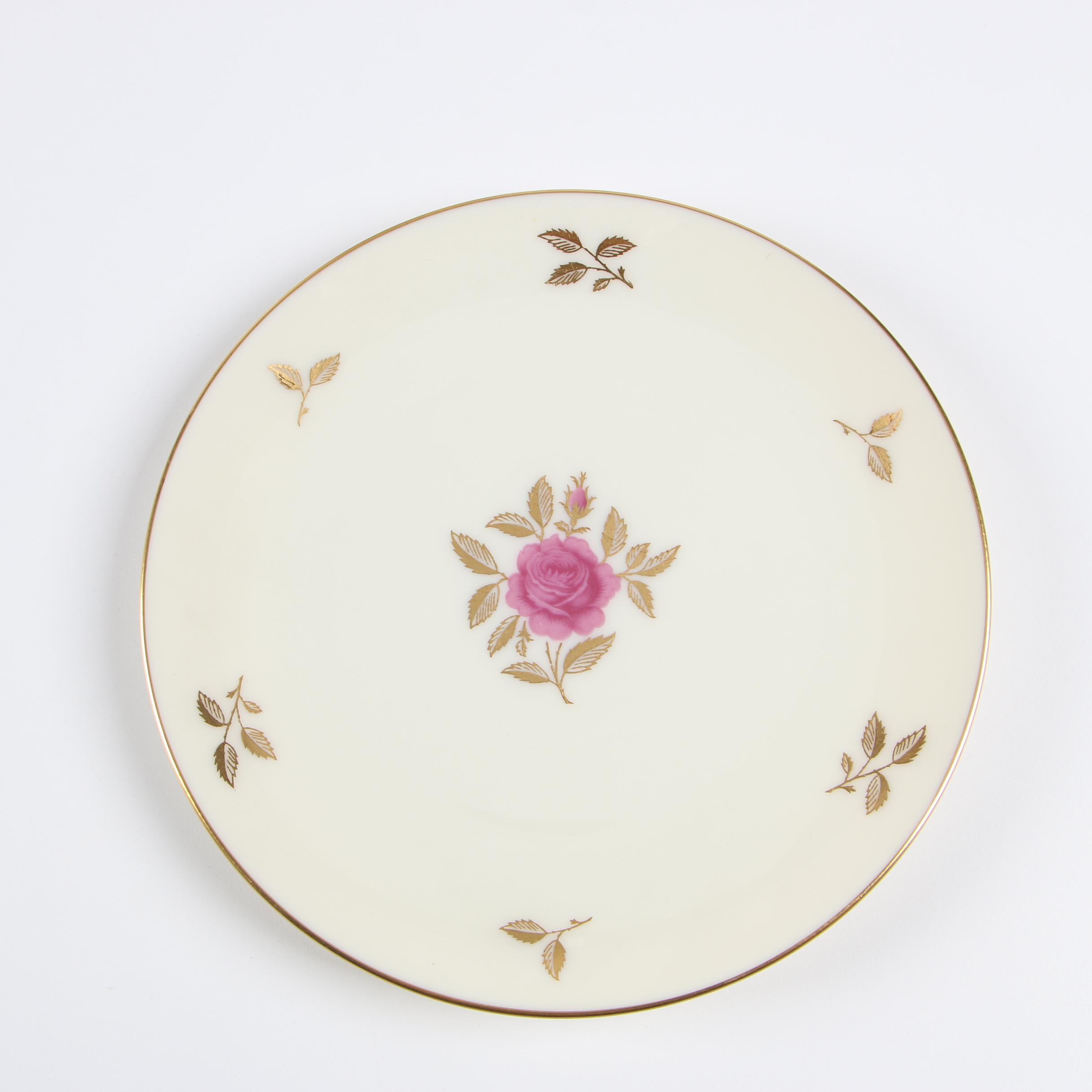 Lenox "Rhodora" Porcelain Dinnerware Pieces, 1953-1982 | EBTH