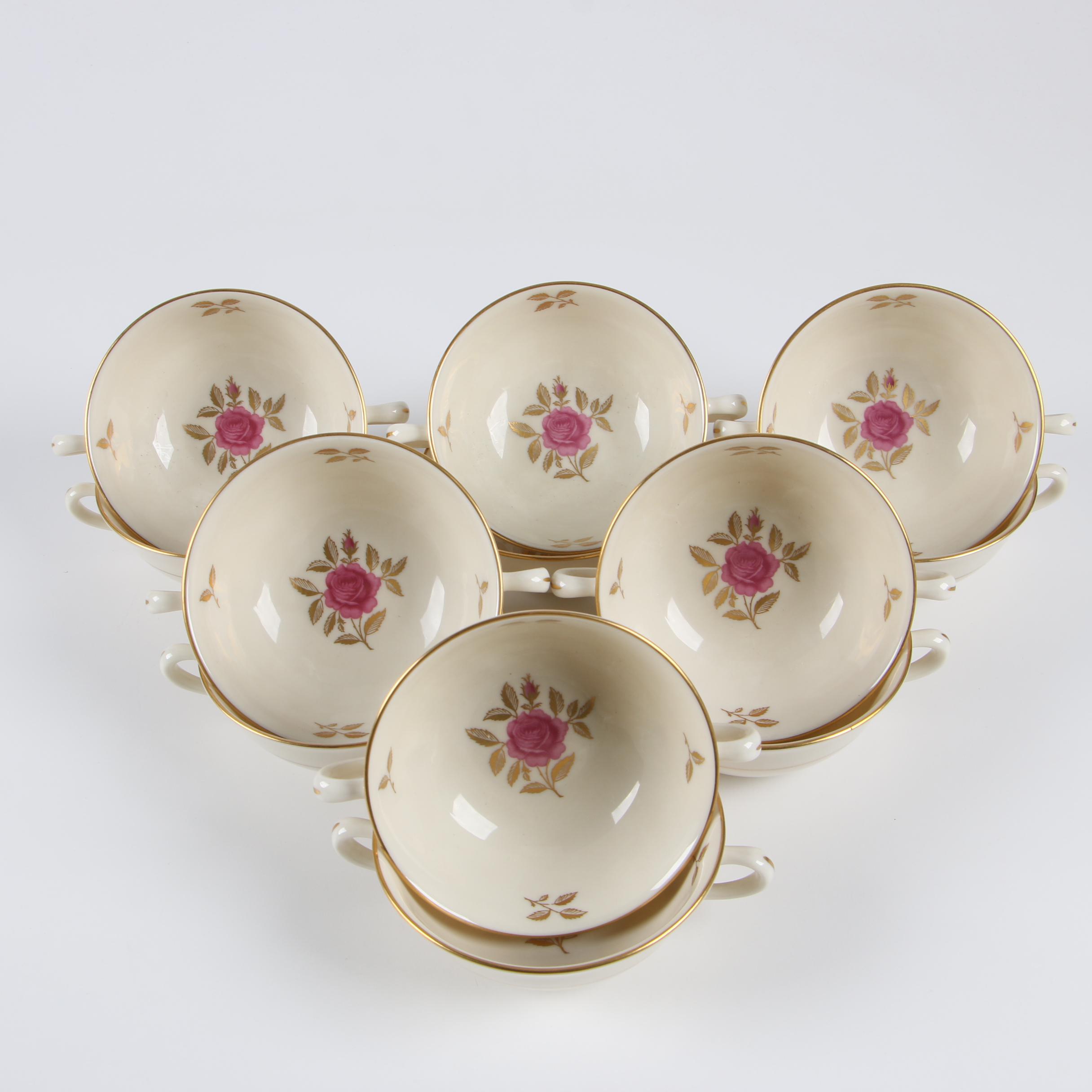 Lenox "Rhodora" Porcelain Dinnerware Pieces, 1953-1982 | EBTH