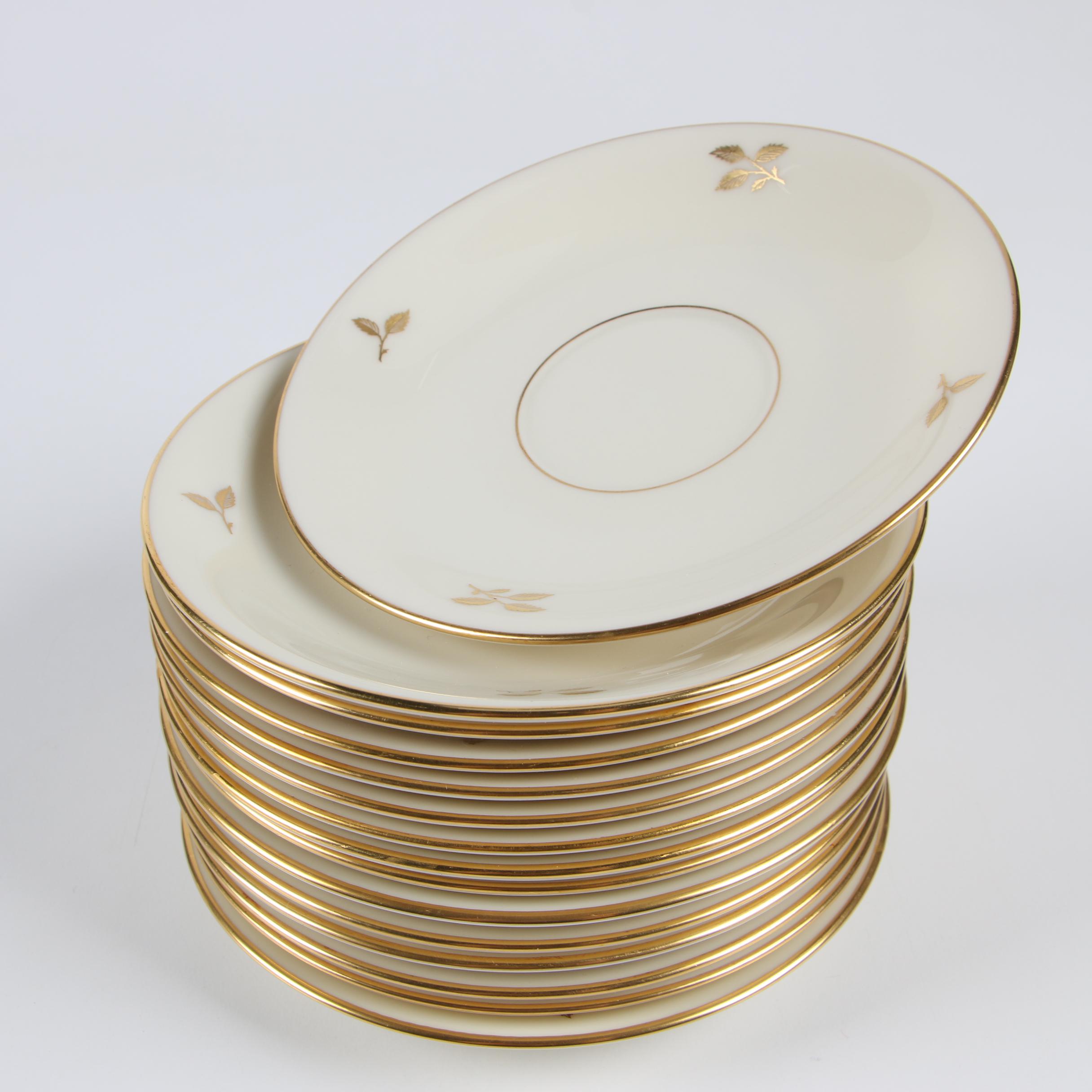 Lenox "Rhodora" Porcelain Dinnerware Pieces, 1953-1982 | EBTH