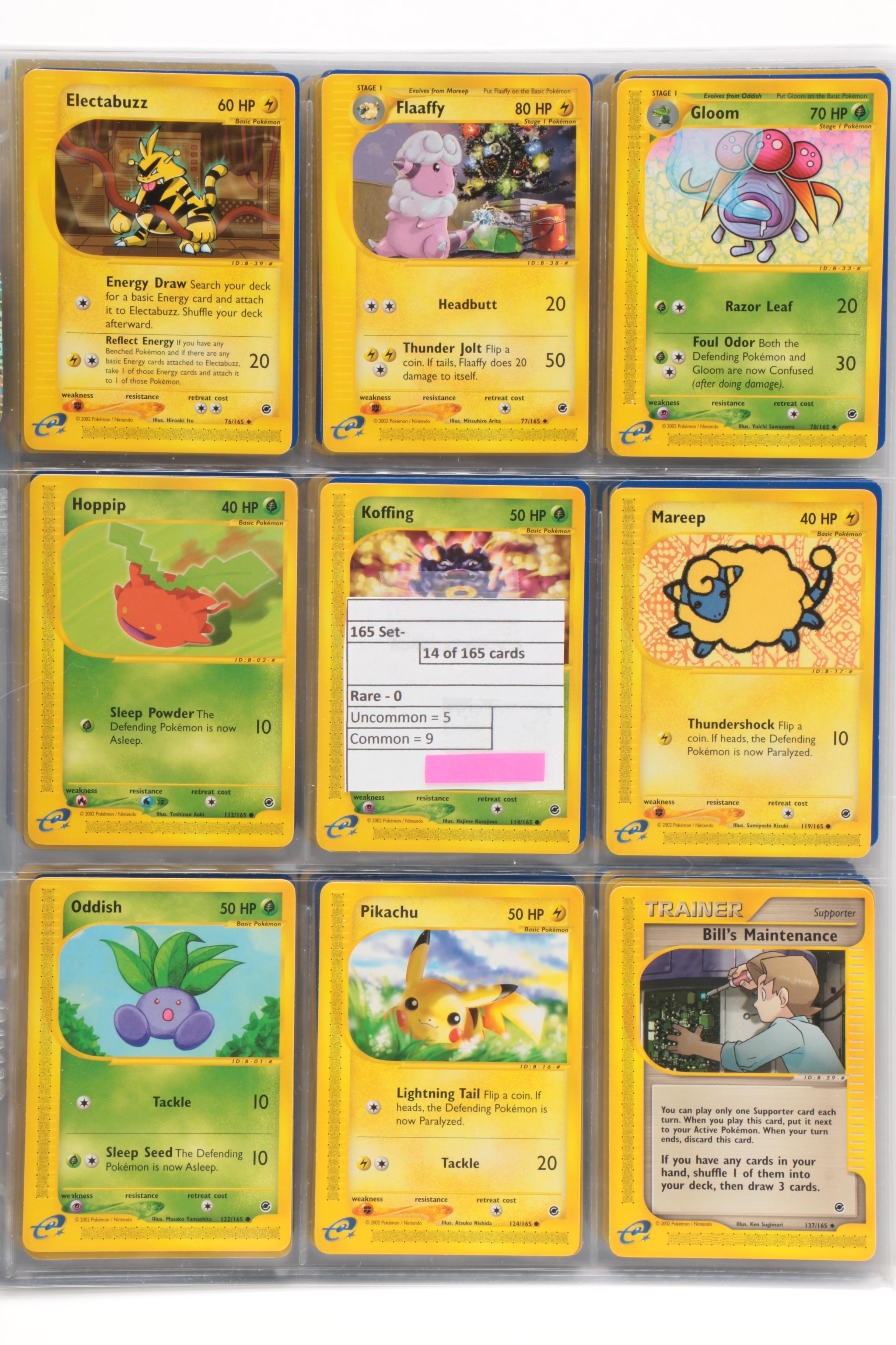 Pokémon Cards Including Shadowless Base, Holofoil, Ancient Mew, and ...