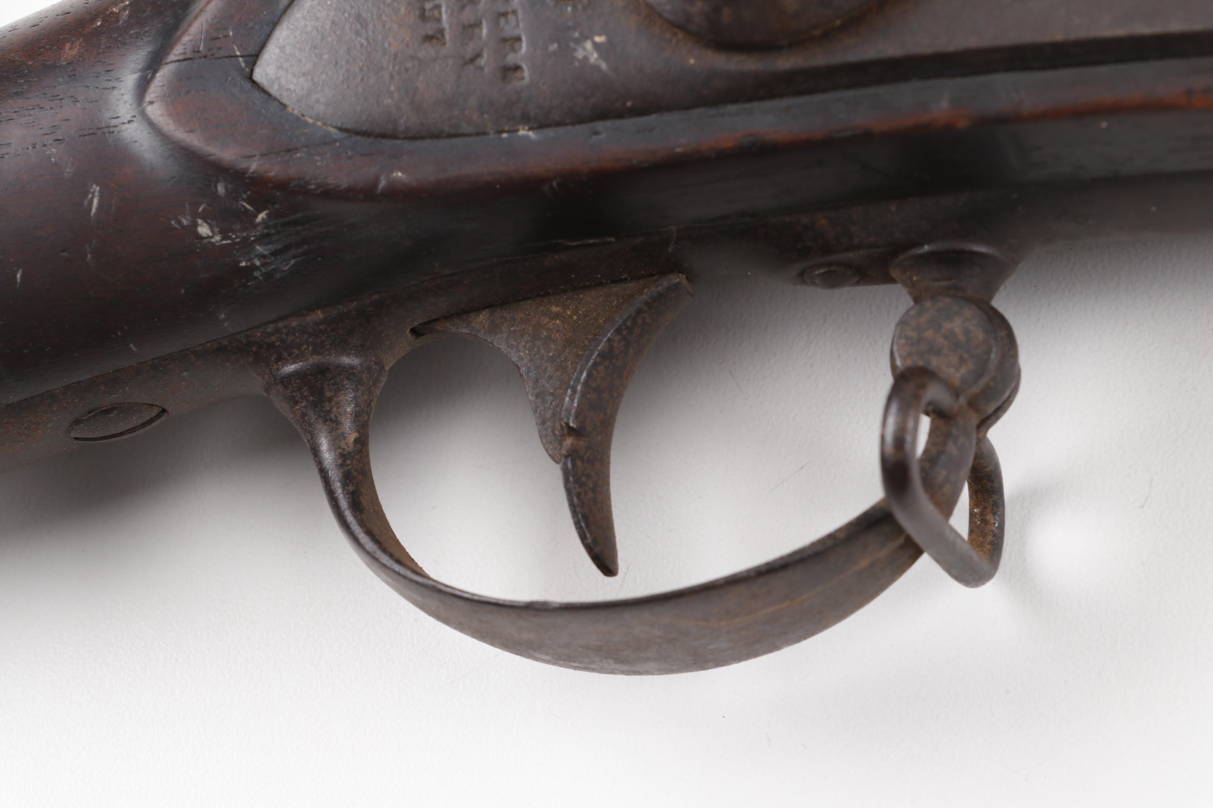 M1812 Harpers Ferry Percussion Conversion Musket, dated 1857 ...