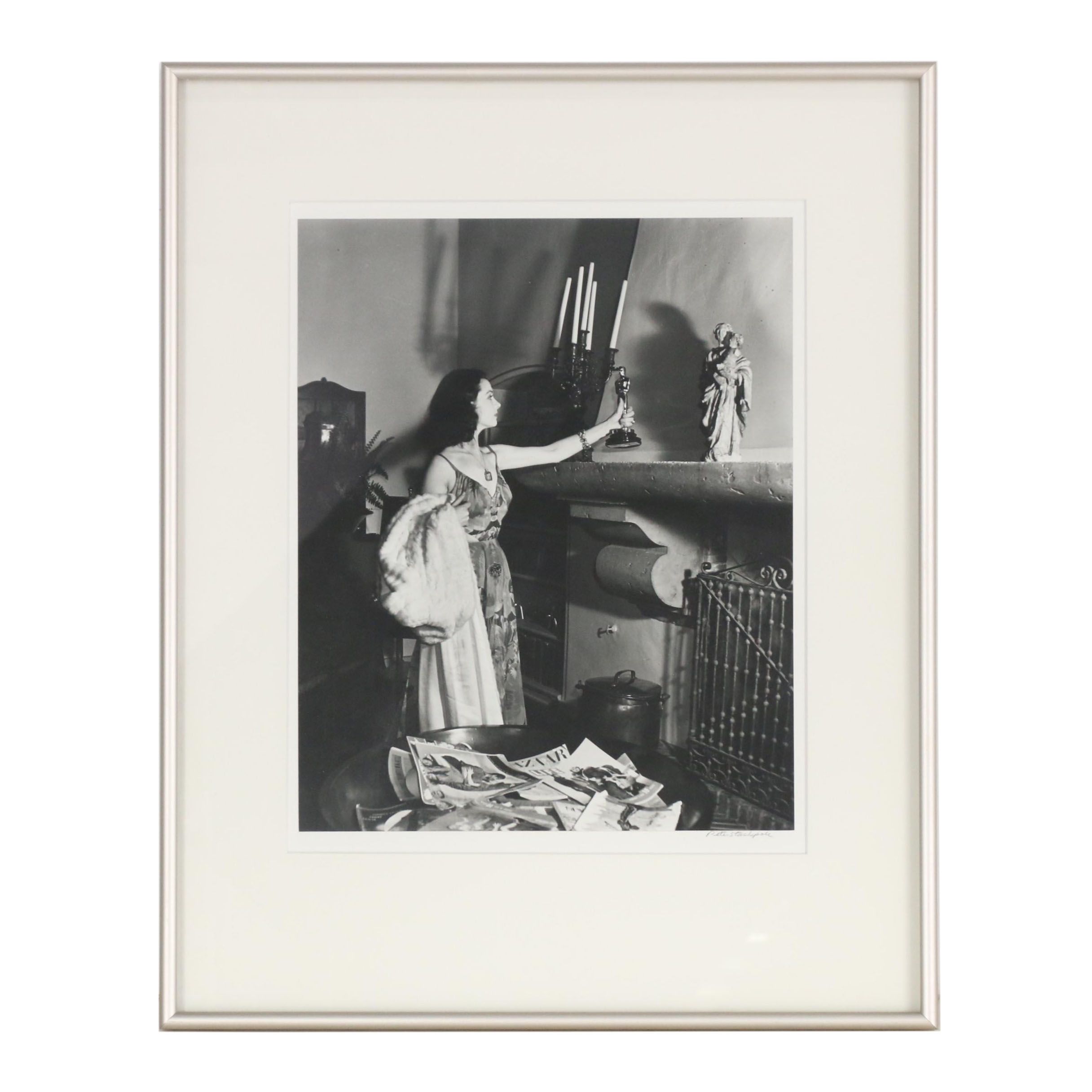 Peter Stackpole Silver Gelatin Photograph of Vivien Leigh for Life ...