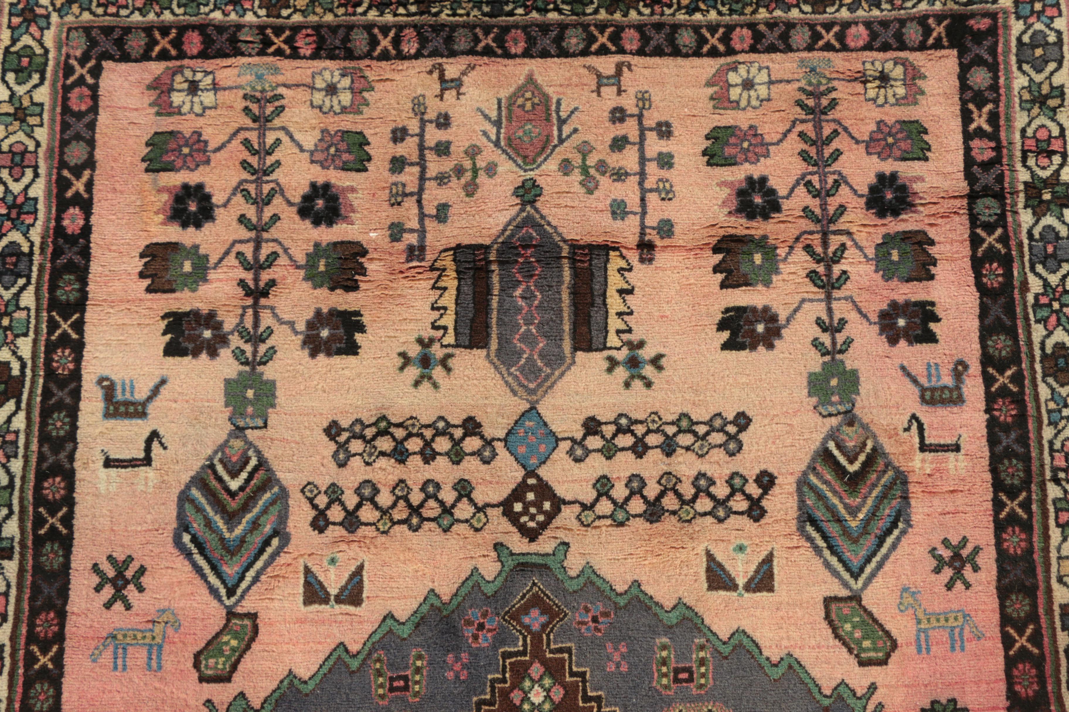 Hand-Knotted Caucasian Kazak Wool Area Rug | EBTH