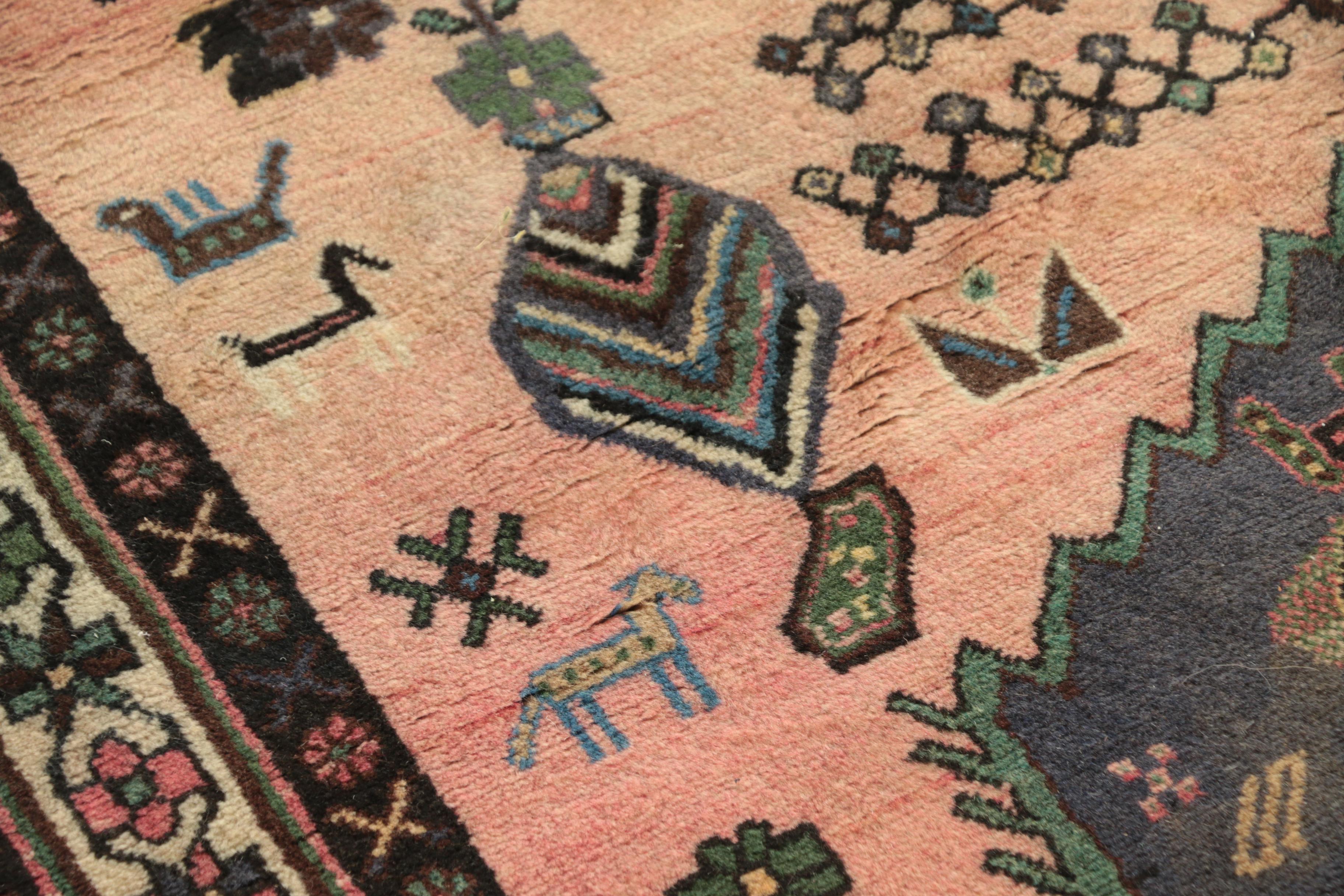 Hand-Knotted Caucasian Kazak Wool Area Rug | EBTH