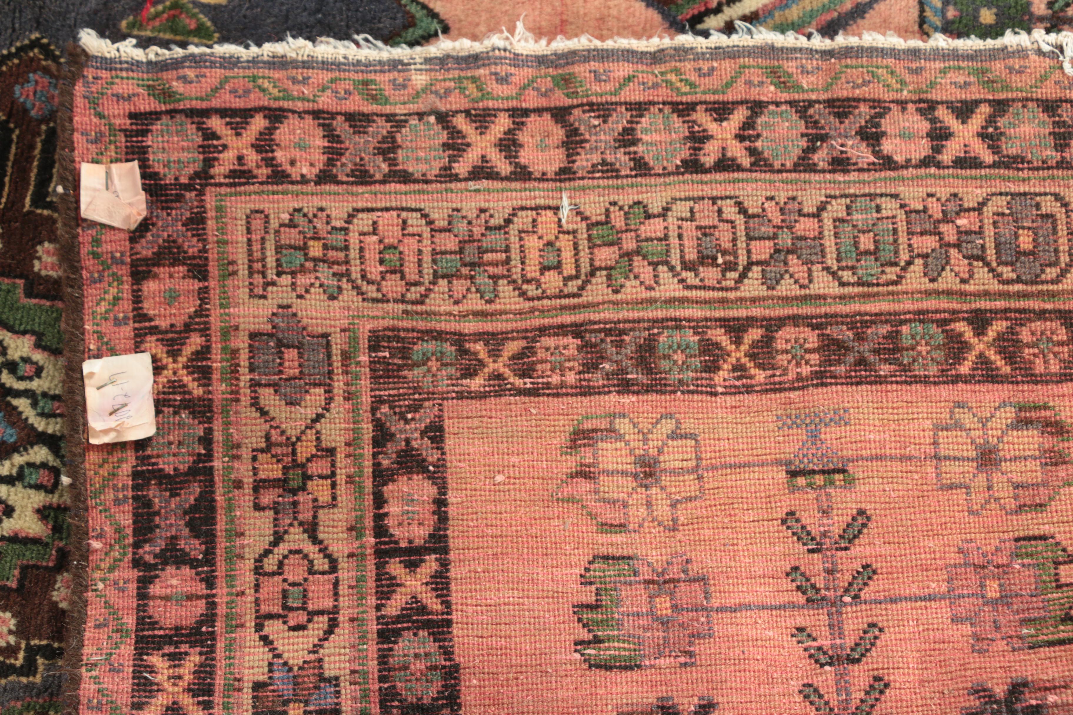 Hand-Knotted Caucasian Kazak Wool Area Rug | EBTH