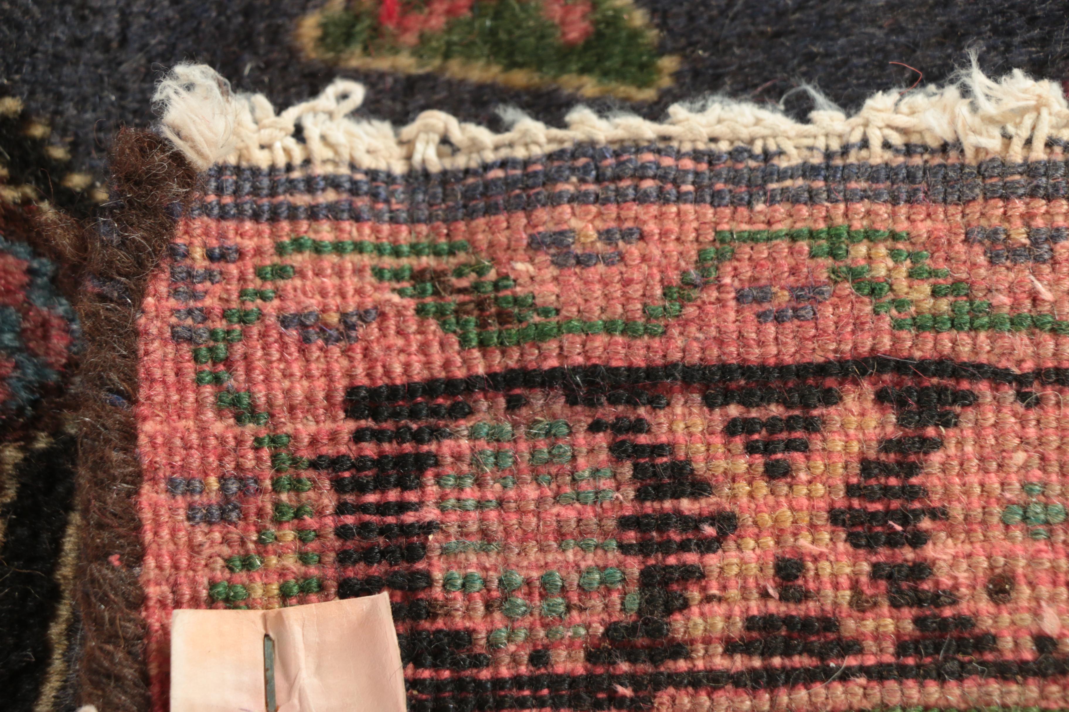 Hand-Knotted Caucasian Kazak Wool Area Rug | EBTH