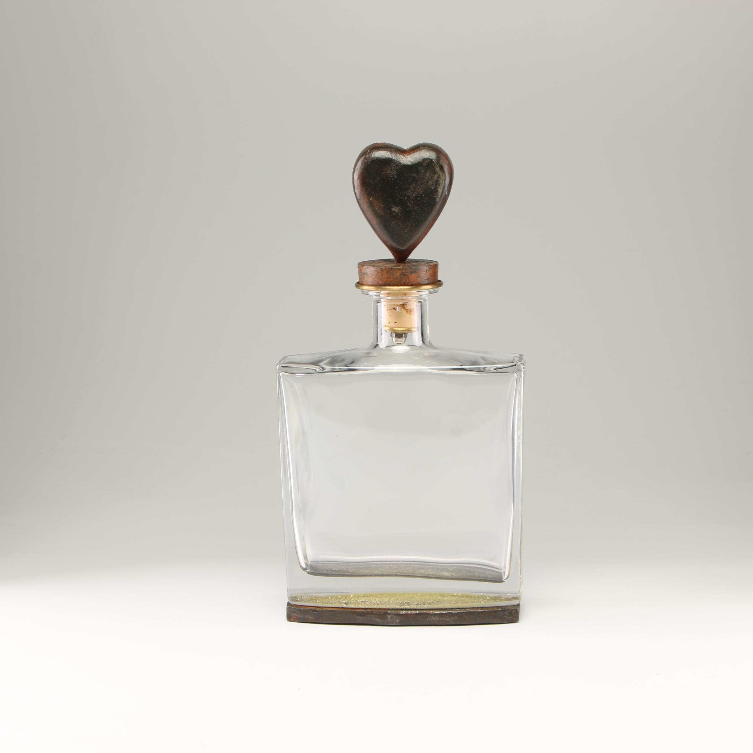 Jan Barboglio Heart Decanter | EBTH