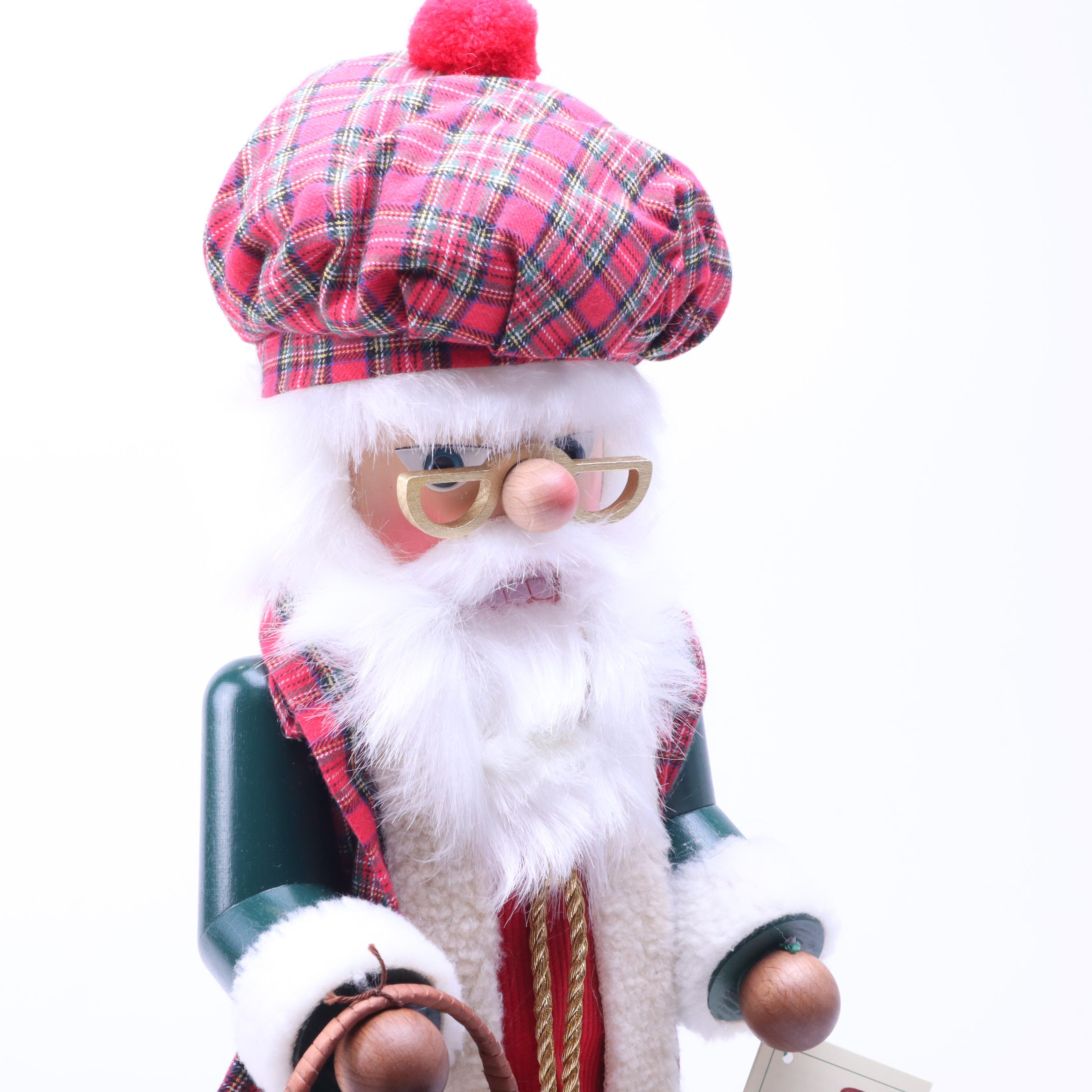 Christian Ulbricht Handmade Nutcracker "Good Luck" | EBTH
