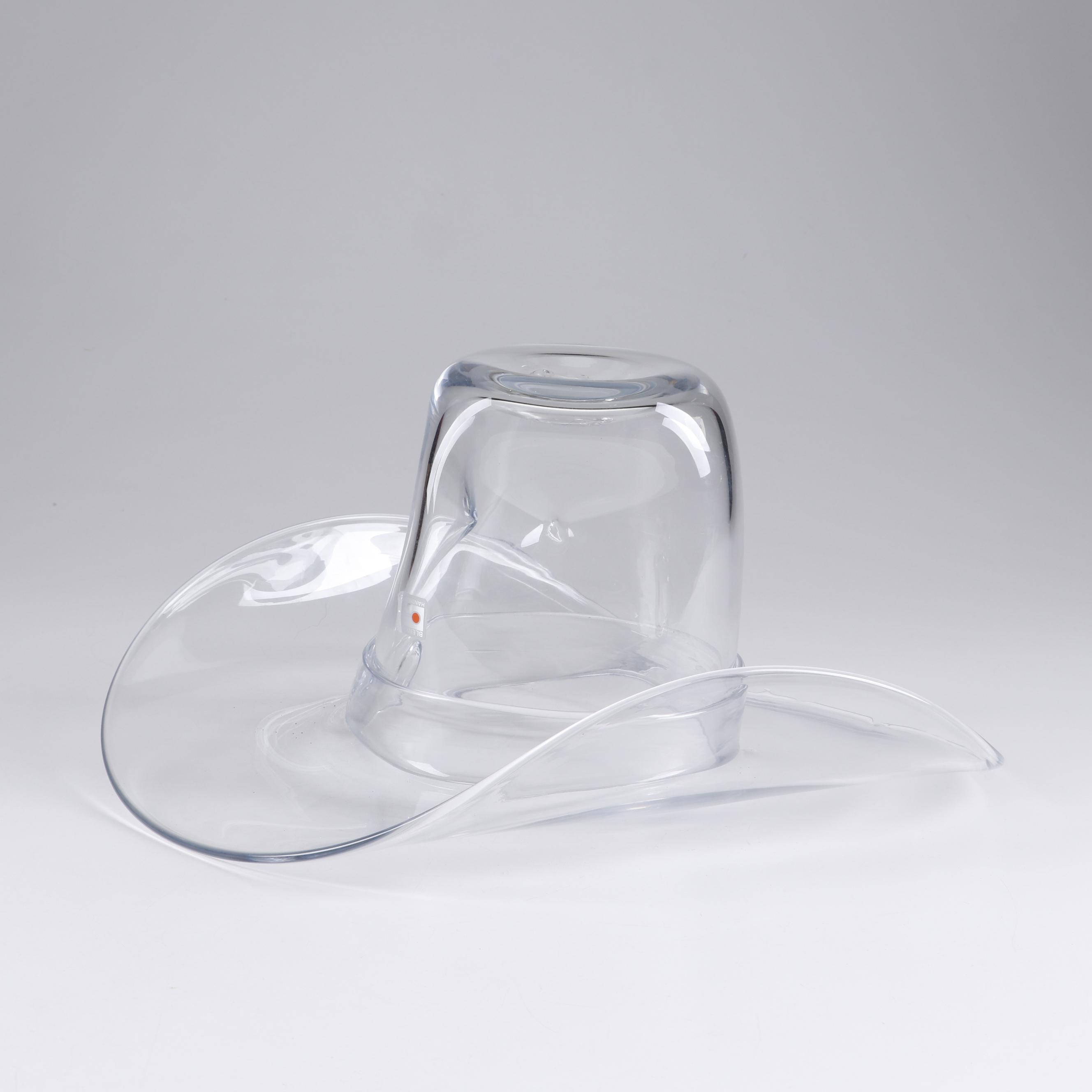 Blanko Handmade Glass Cowboy Hat | Everything But The House