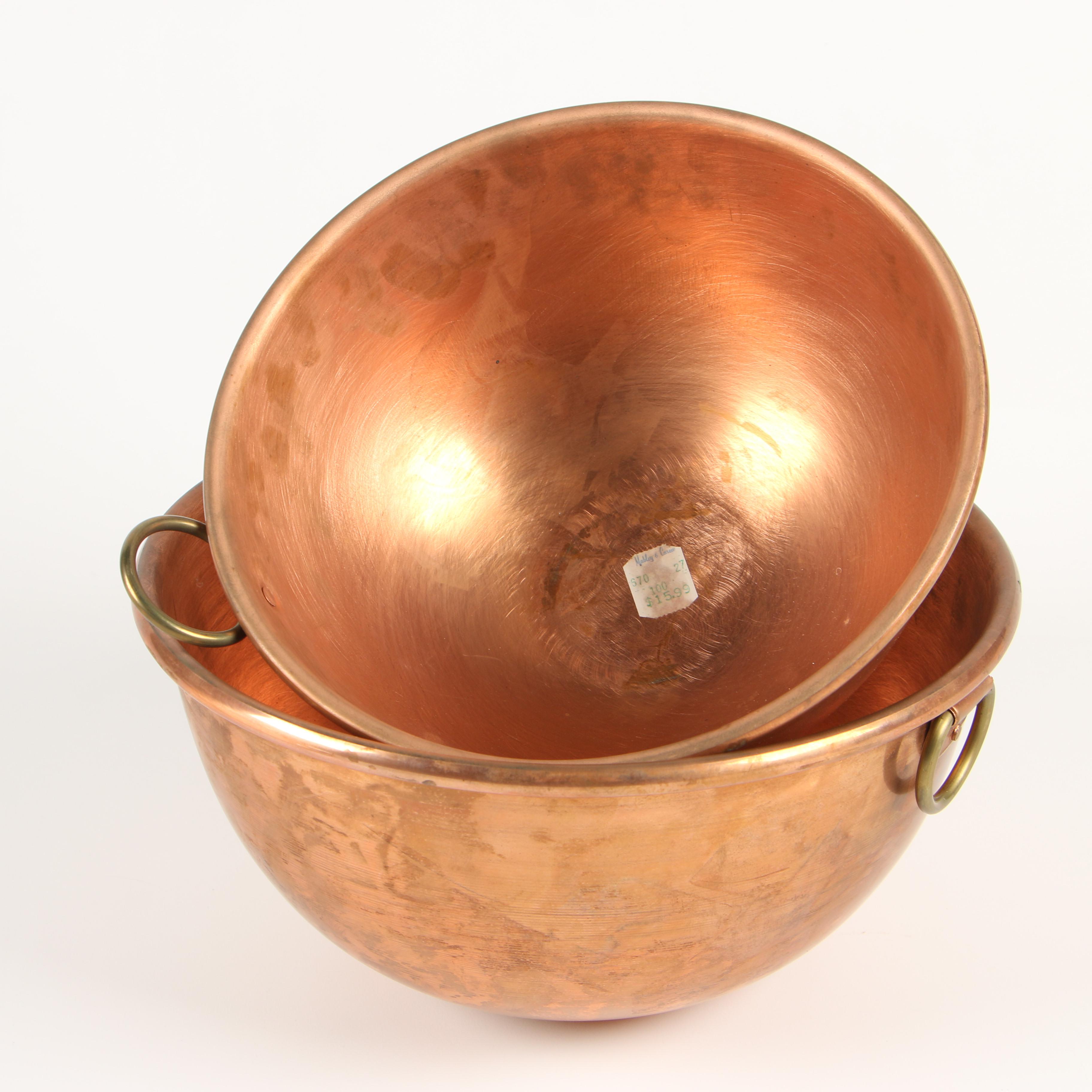 Copper Mixing Bowls and Other Kitchenware | EBTH