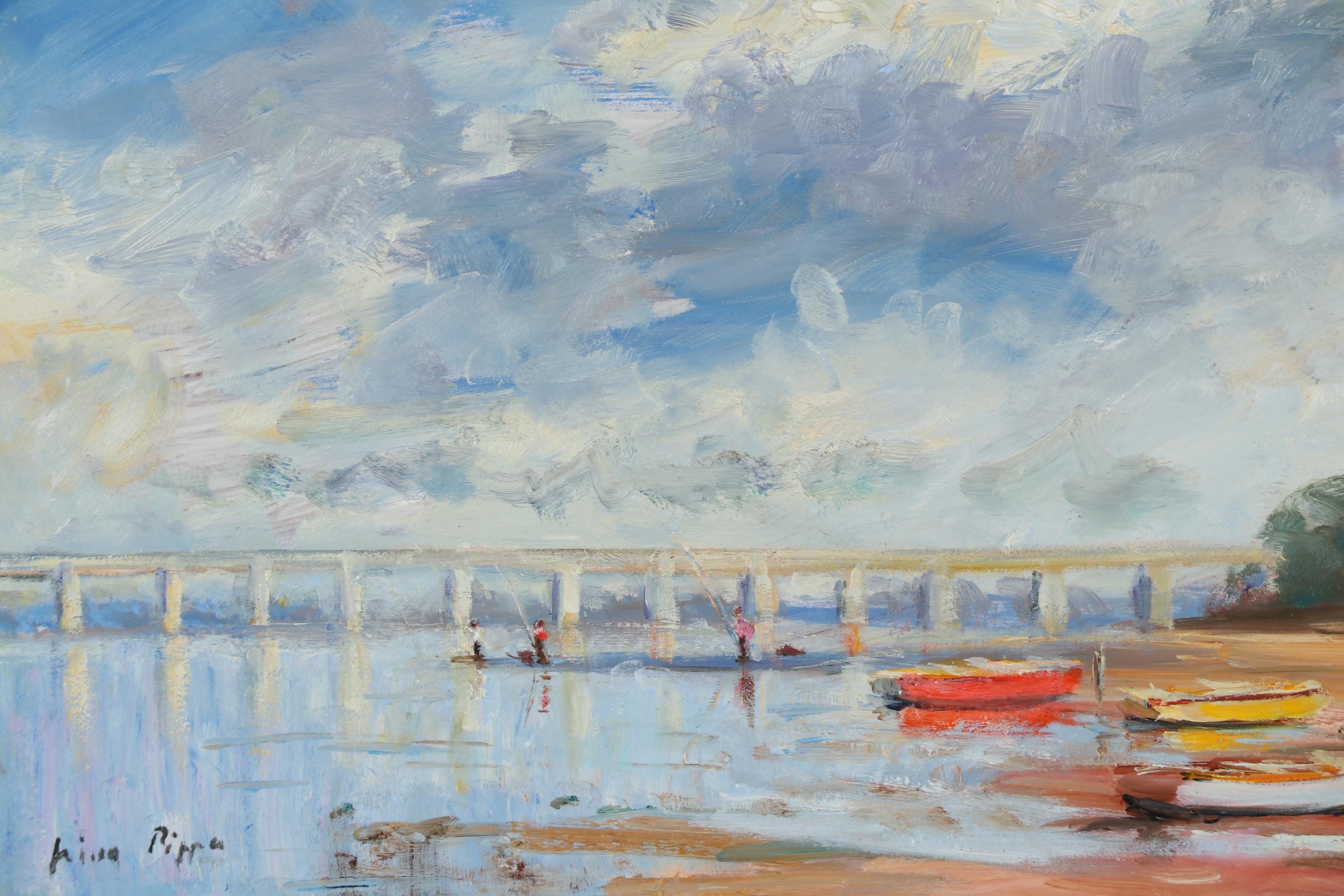 Nino Pippa Oil Painting "Southern Florida Route One" | EBTH