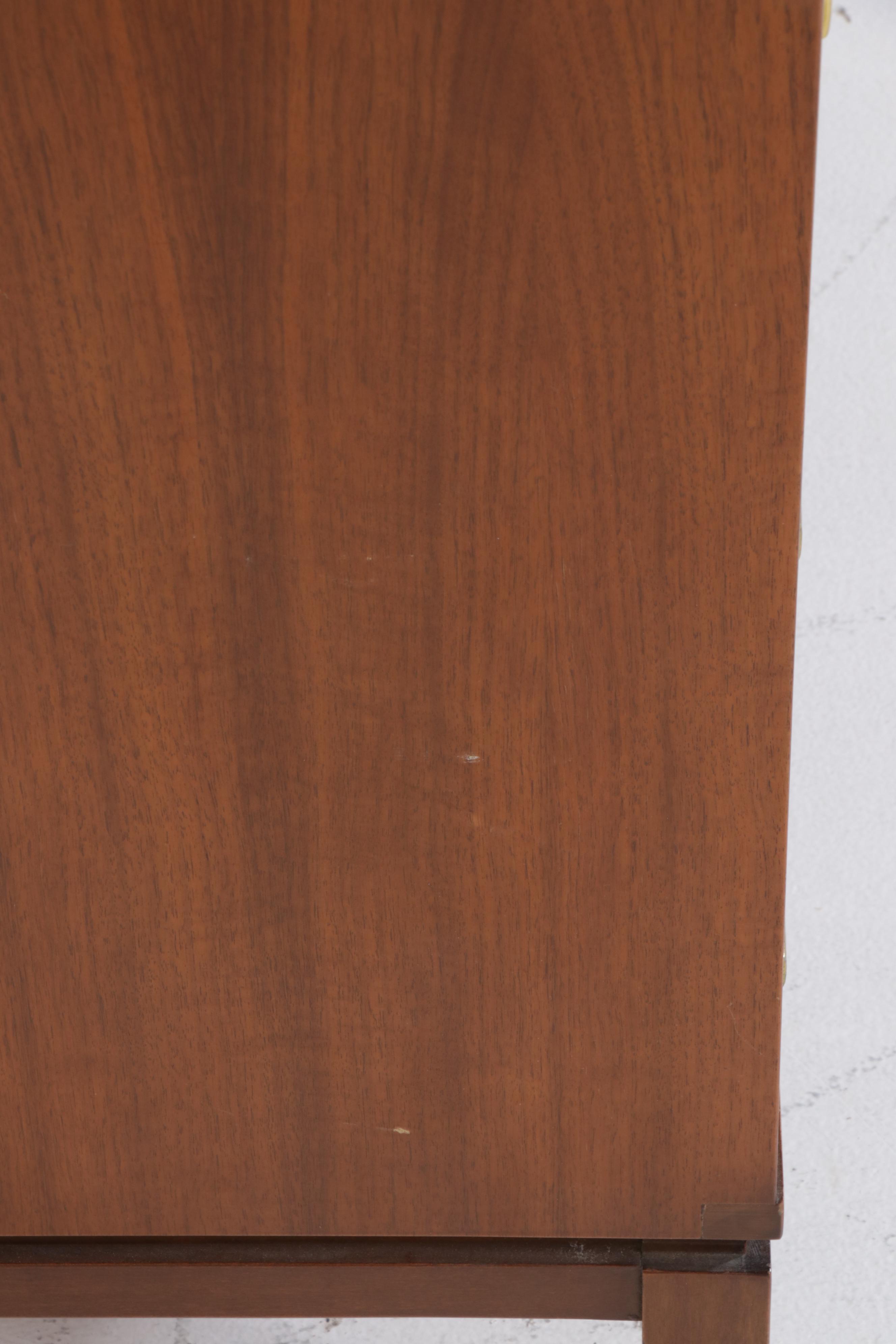 Walnut Dresser with Mirror by Basic Witz Furniture, Mid-Century | EBTH