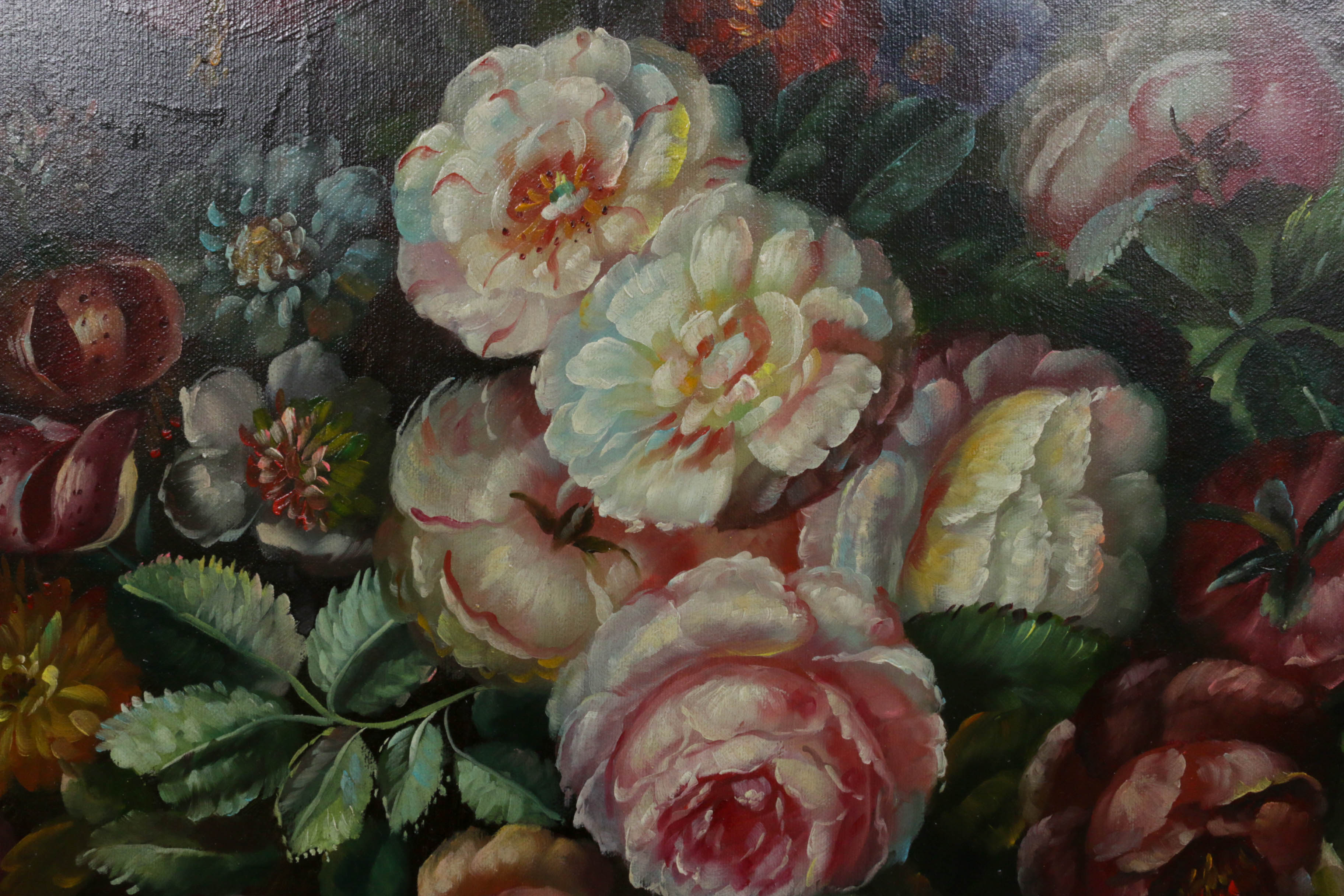 Airele Still Life of Flowers Oil Painting | EBTH