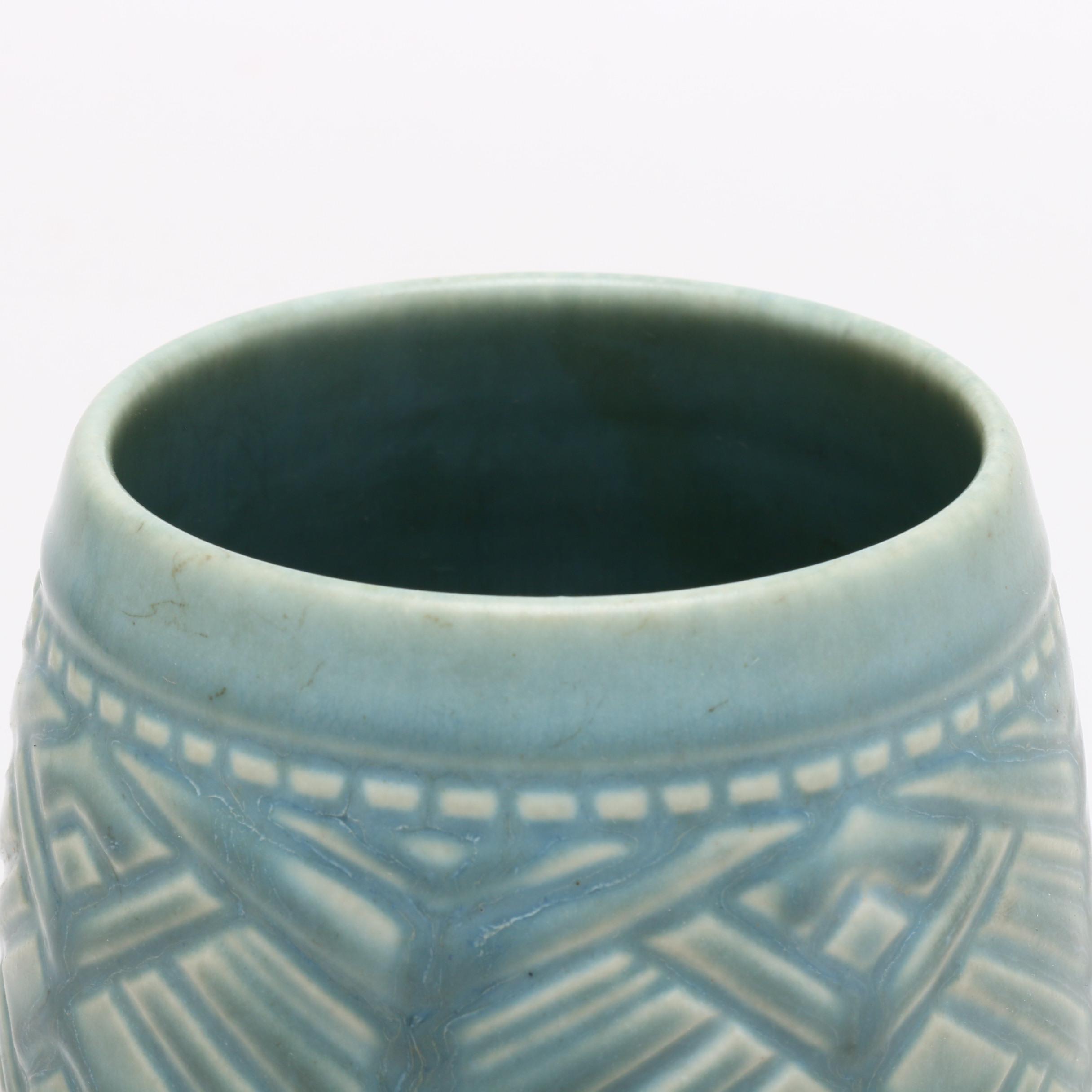 Ruben Earl Menzel Art Deco Rookwood Pottery Vase, 1937 | EBTH