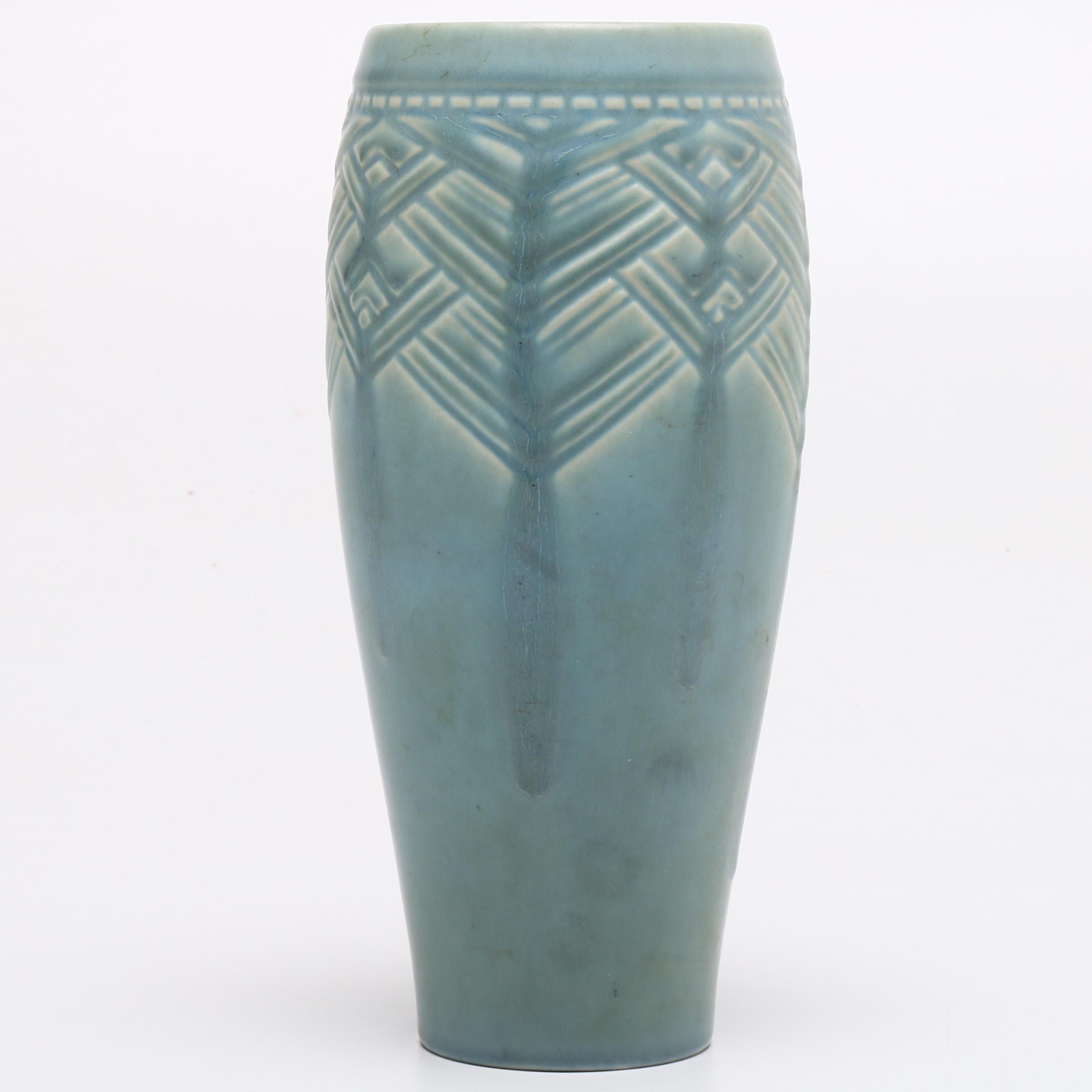 Ruben Earl Menzel Art Deco Rookwood Pottery Vase, 1937 | EBTH