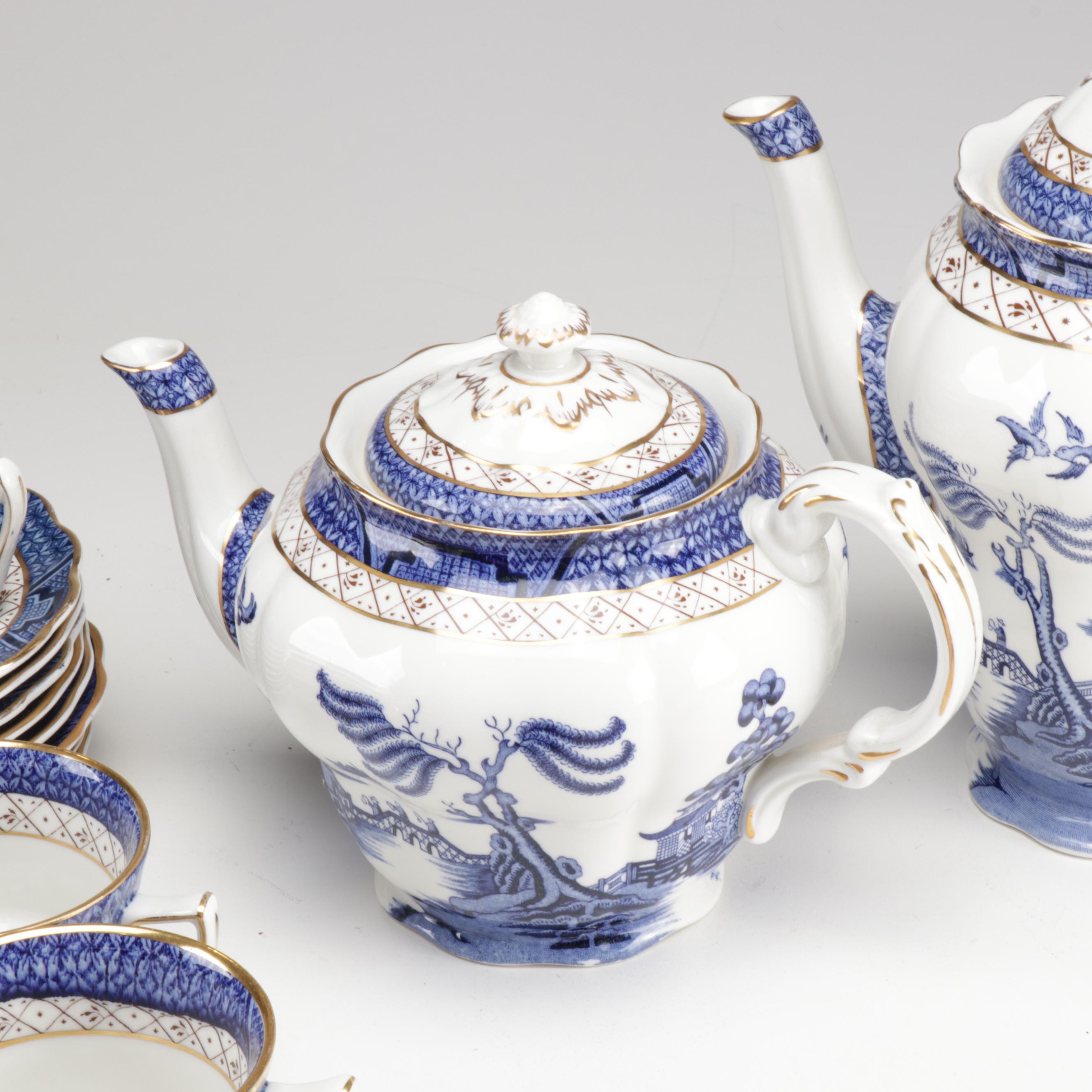 Booths "Real Old Willow" Coffee and Tea Service | EBTH