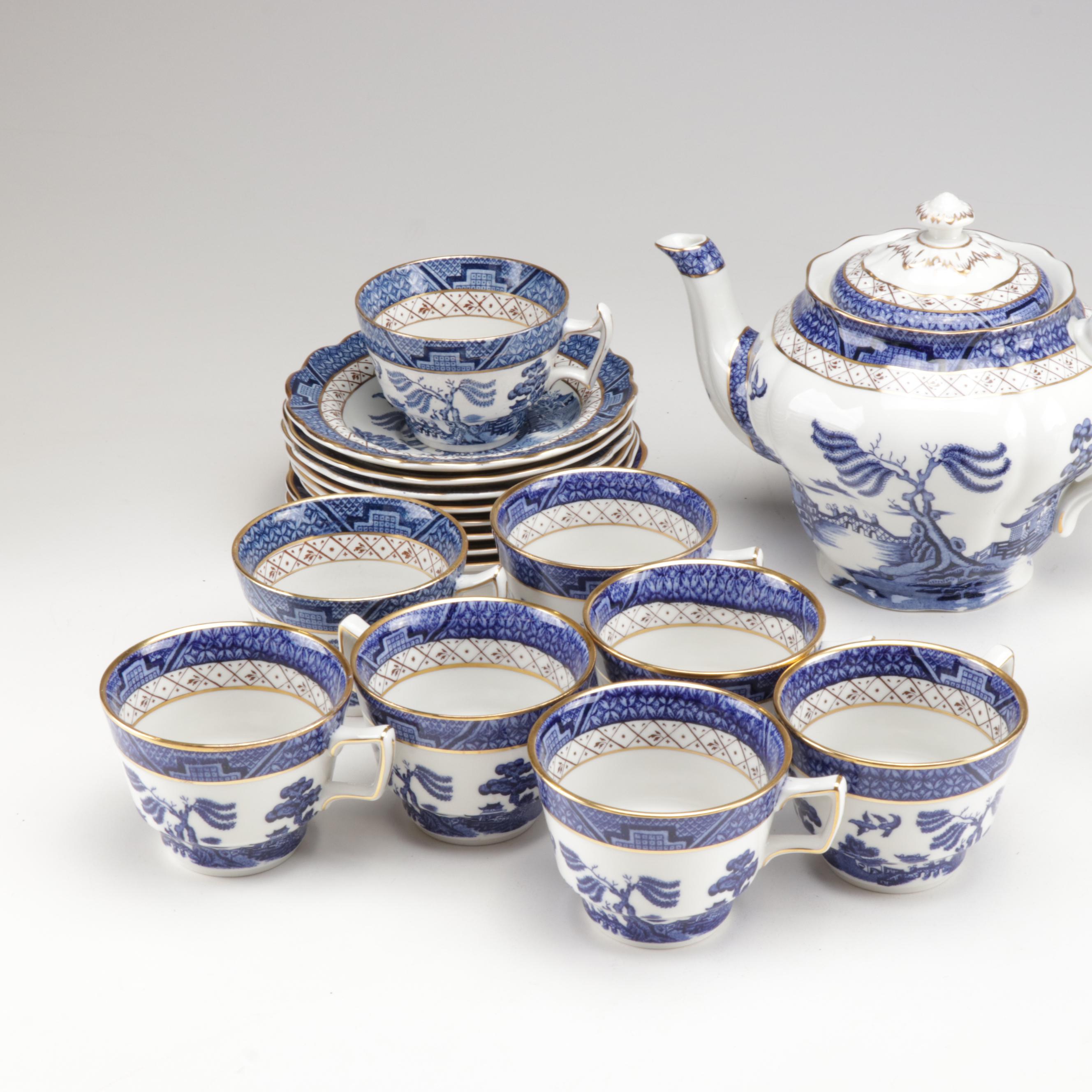 Booths "Real Old Willow" Coffee and Tea Service | EBTH