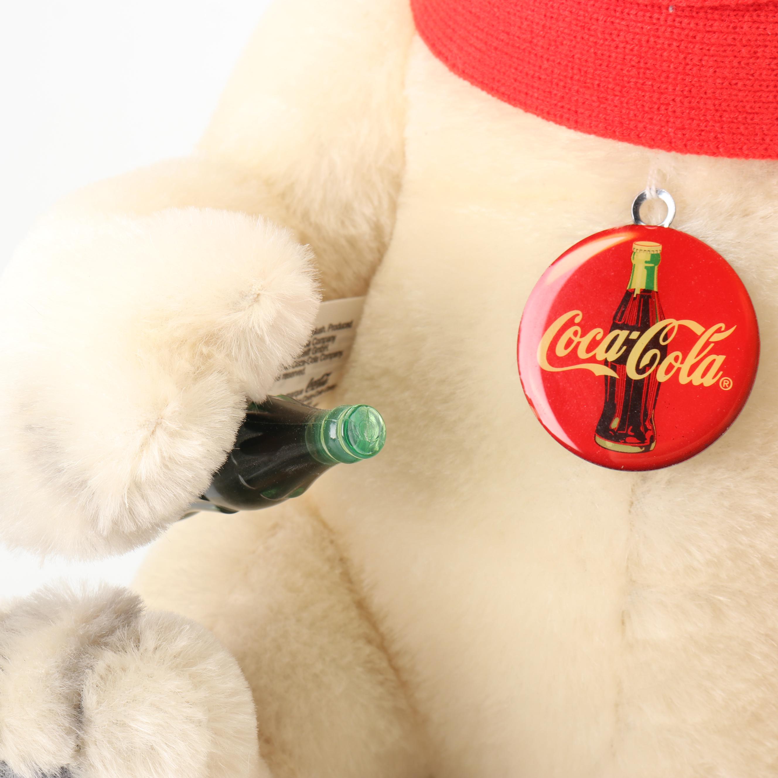 "Coca-Cola" Plush Polar Bear, 1999 | EBTH