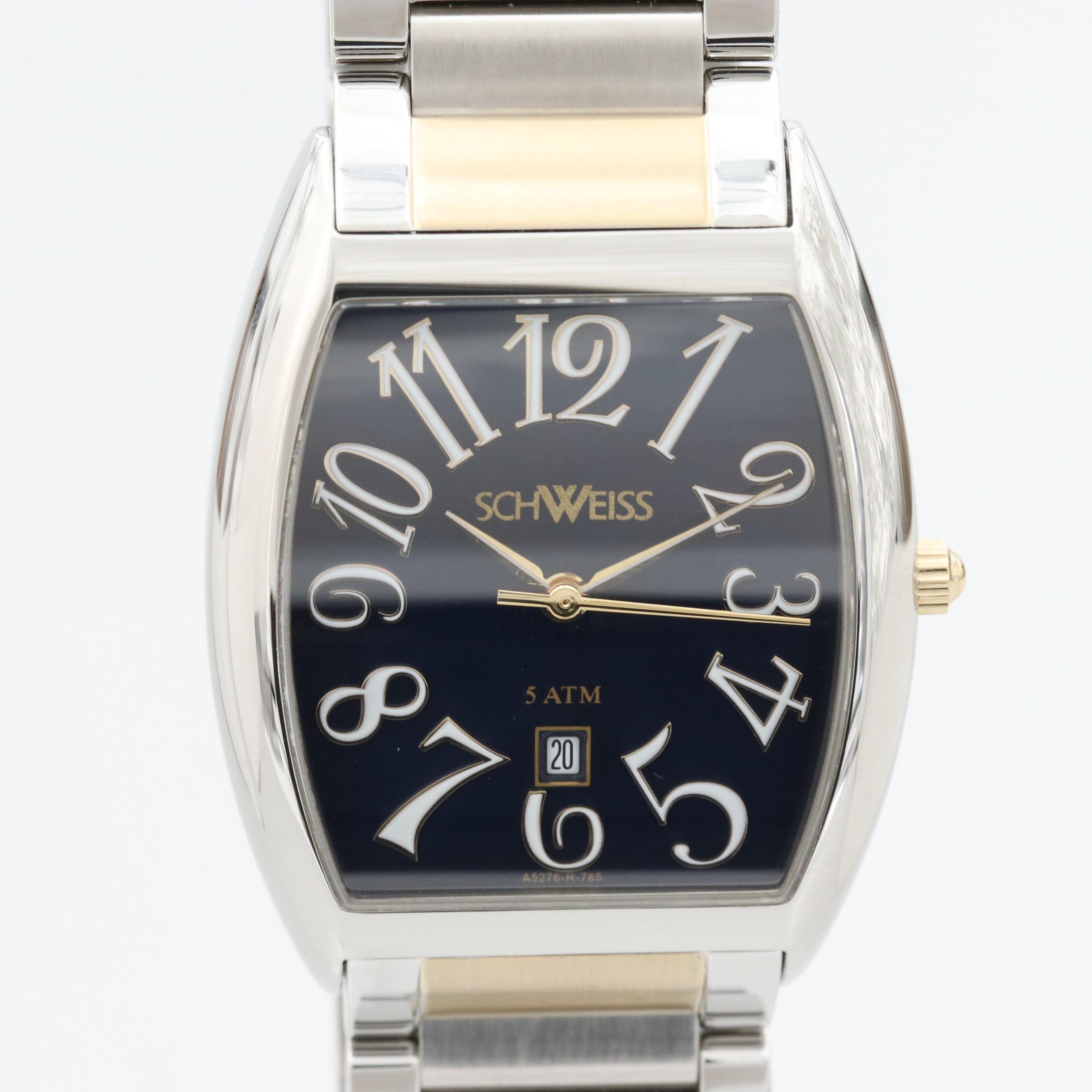 Schweiss Swiss Made Two Tone Stainless Steel Wristwatch | EBTH