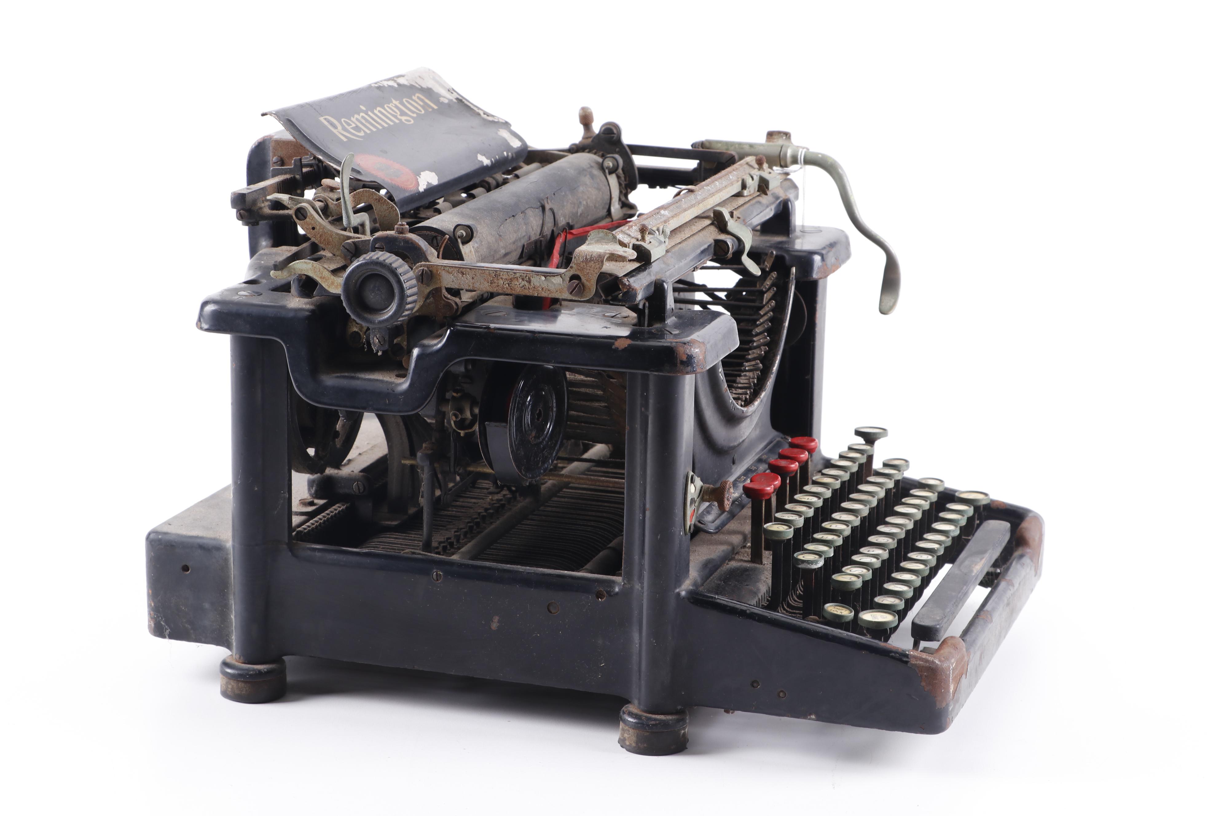 Remington Standard 10 Frontstrike Typewriter, Circa 1908 | EBTH