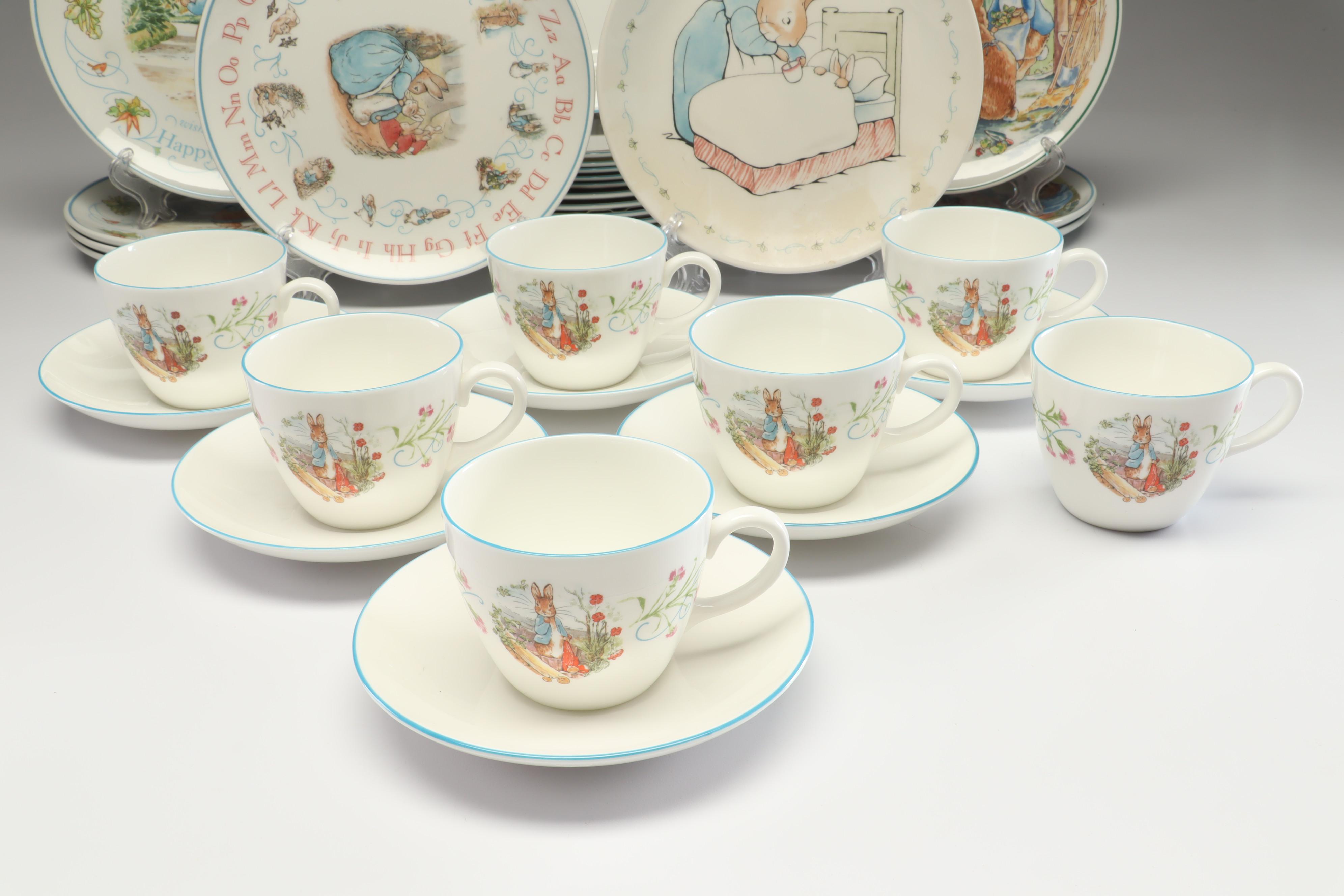 Wedgwood "Peter Rabbit" and Royal Albert "The World of Beatrix Potter ...
