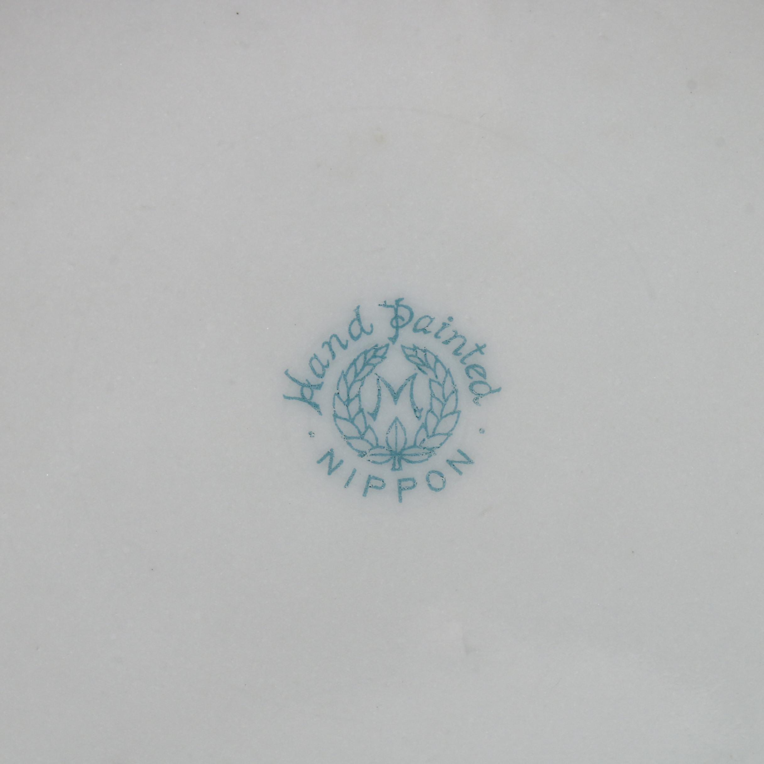 Morimura Bros. Japanese Porcelain Phoenix and Griffin Floral Vase ...