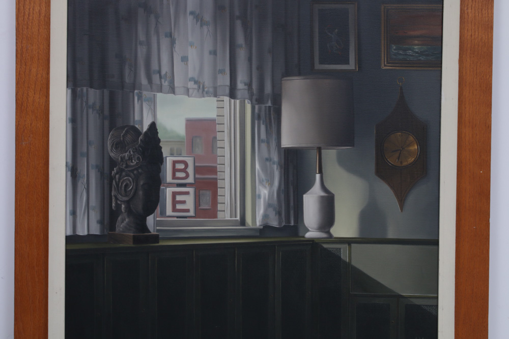 Ward H. Nichols Oil Painting "Interior" | Everything But The House