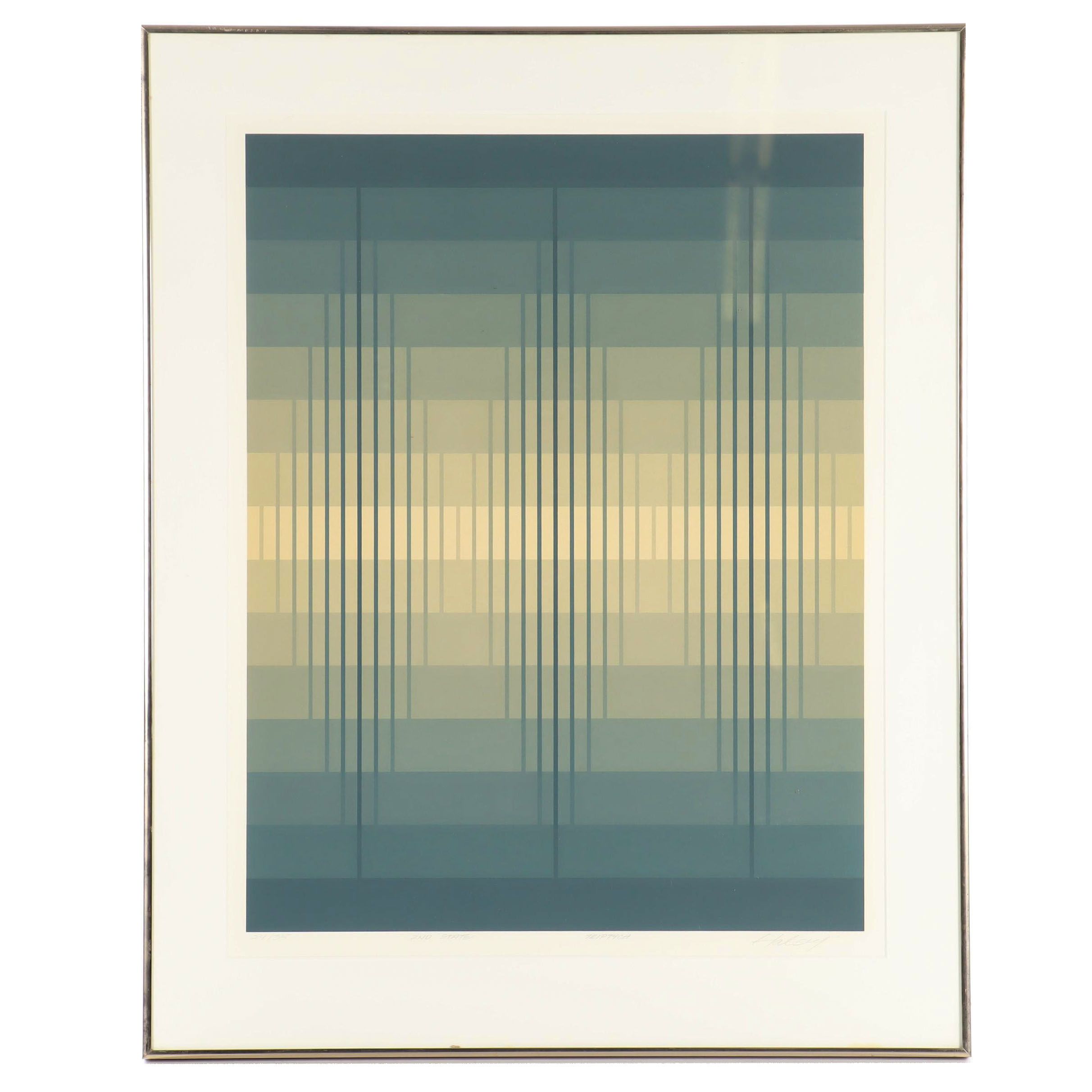 Brian Halsey Serigraph "2nd State Triptych" | EBTH