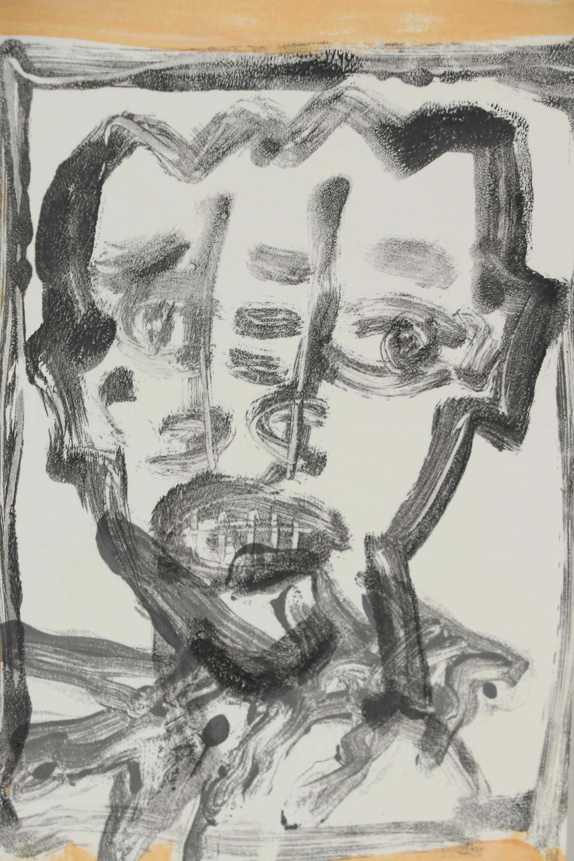Merle Rosen Monotype and Graphite and Pastel Drawing | EBTH