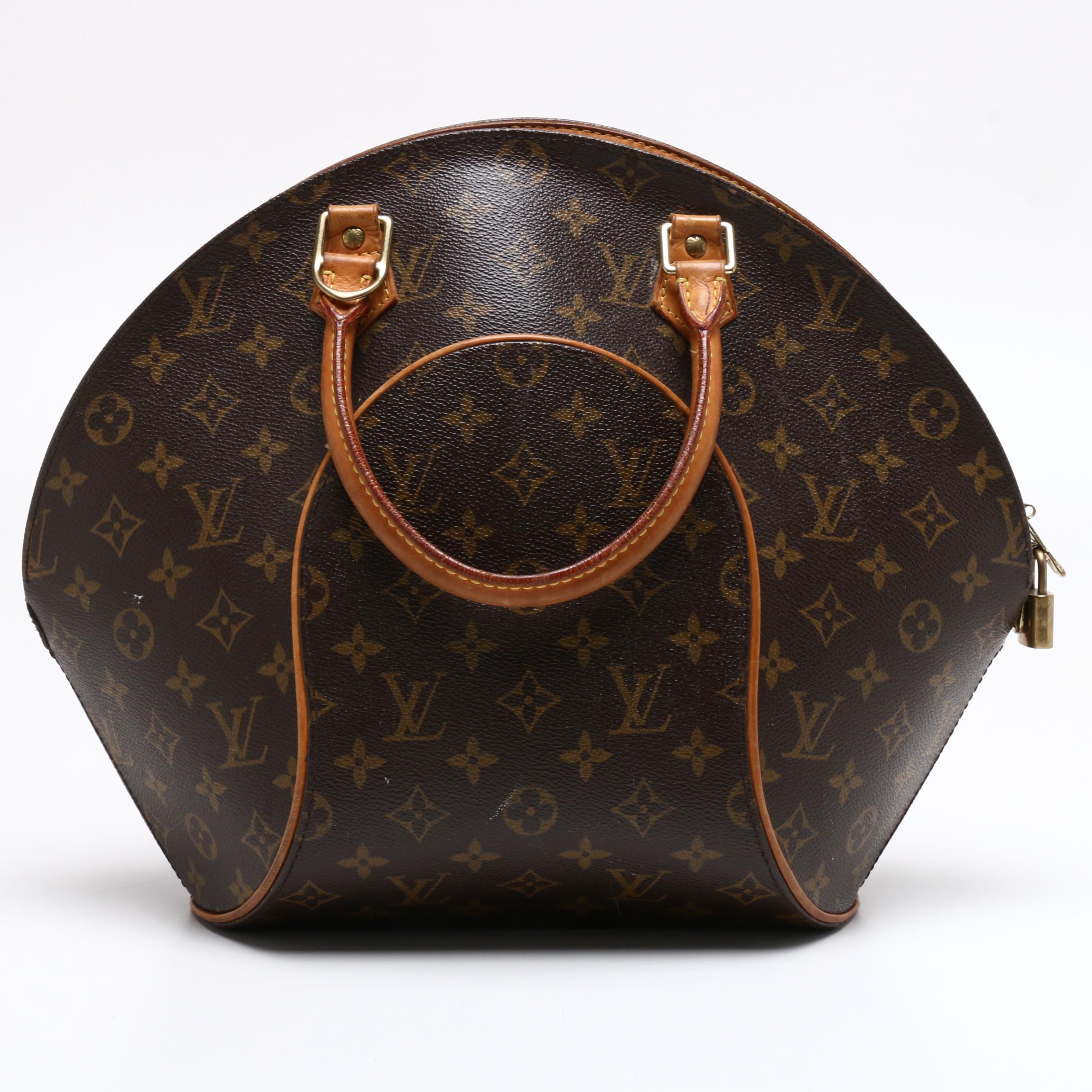 Louis Vuitton Monogram Canvas and Leather Ellipse Handbag | EBTH