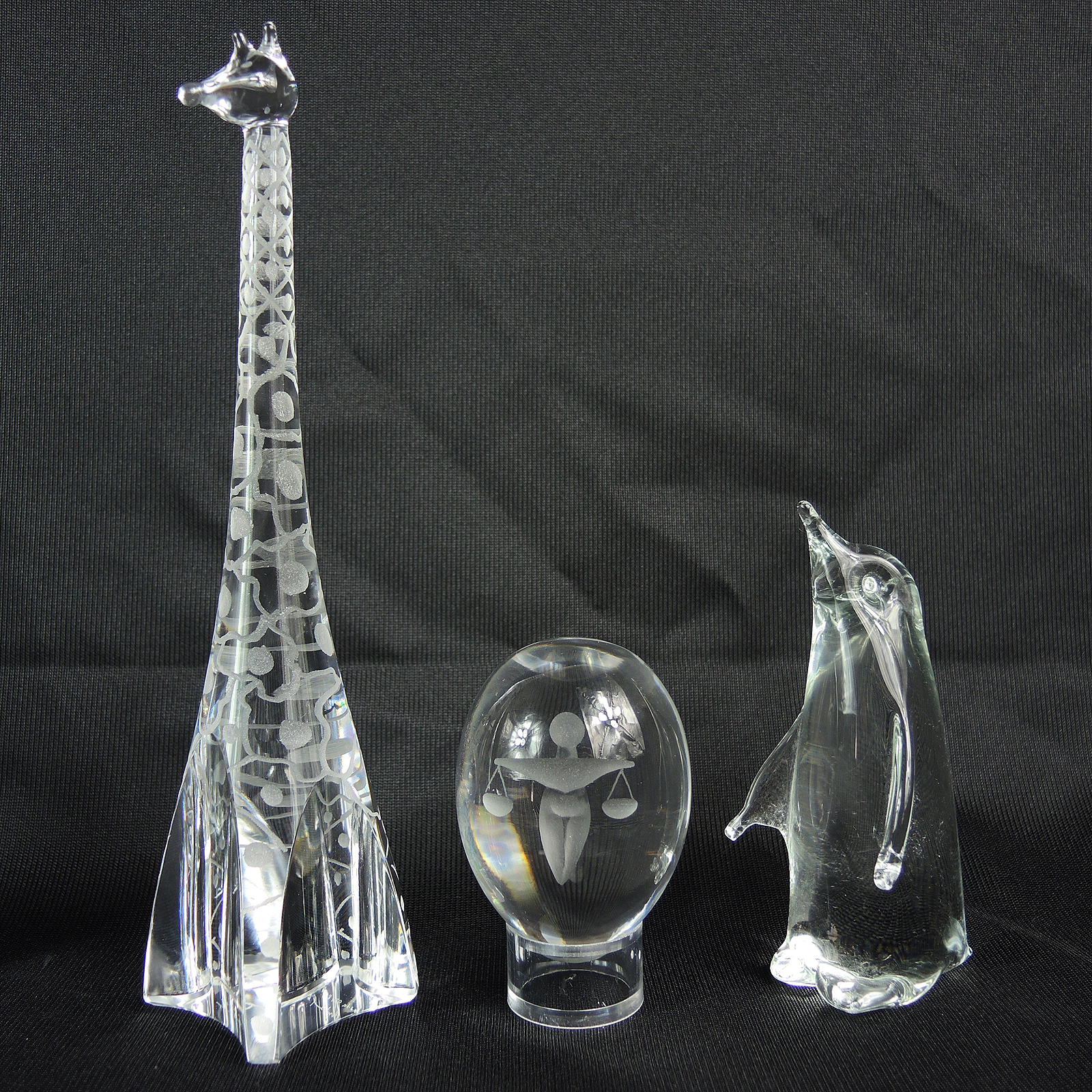 Daum Cut Glass Bird Figurine, Atlantis Glass Duck Figurine, and More | EBTH