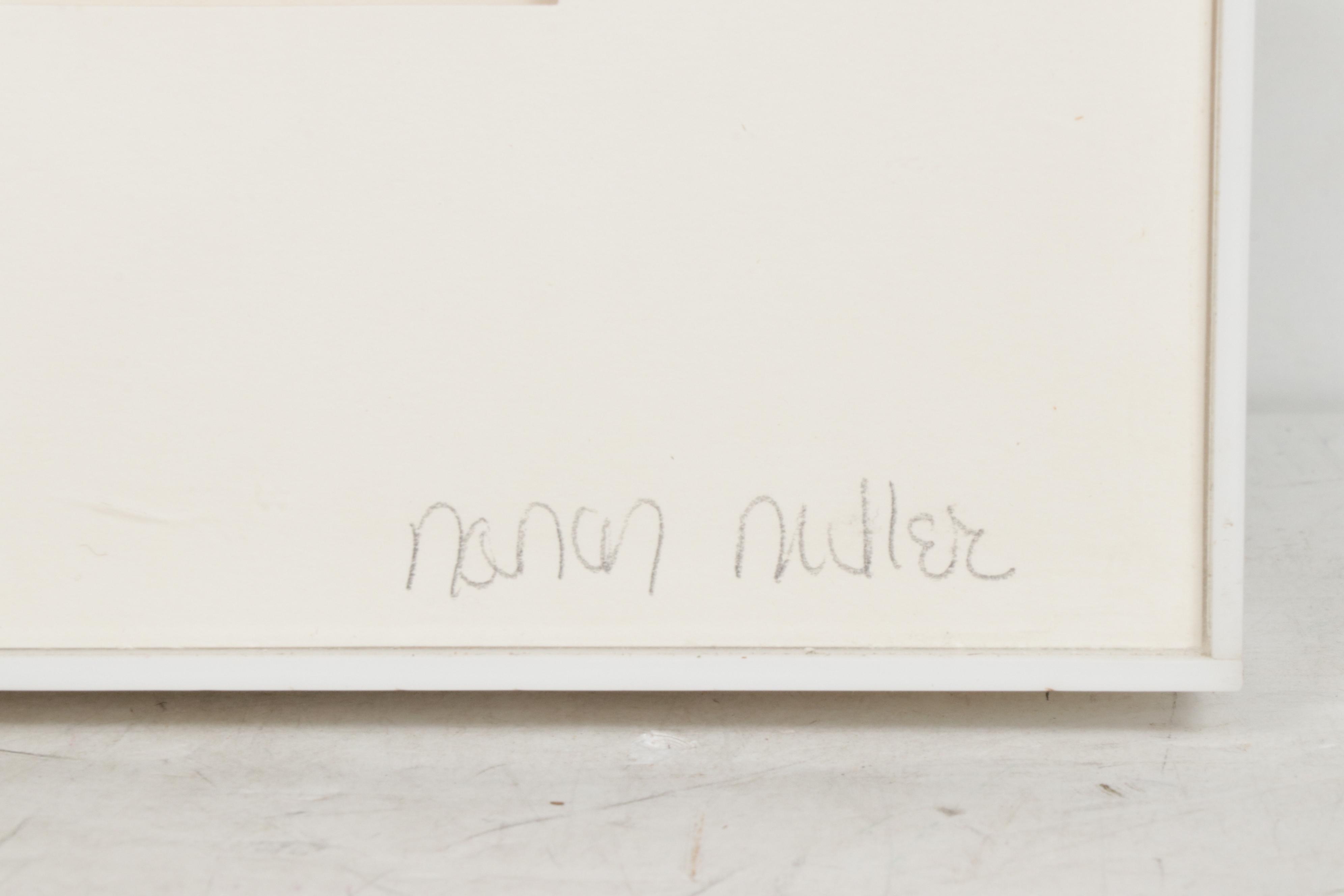 Nancy Miller Op Art Cut Paper Sculpture | EBTH