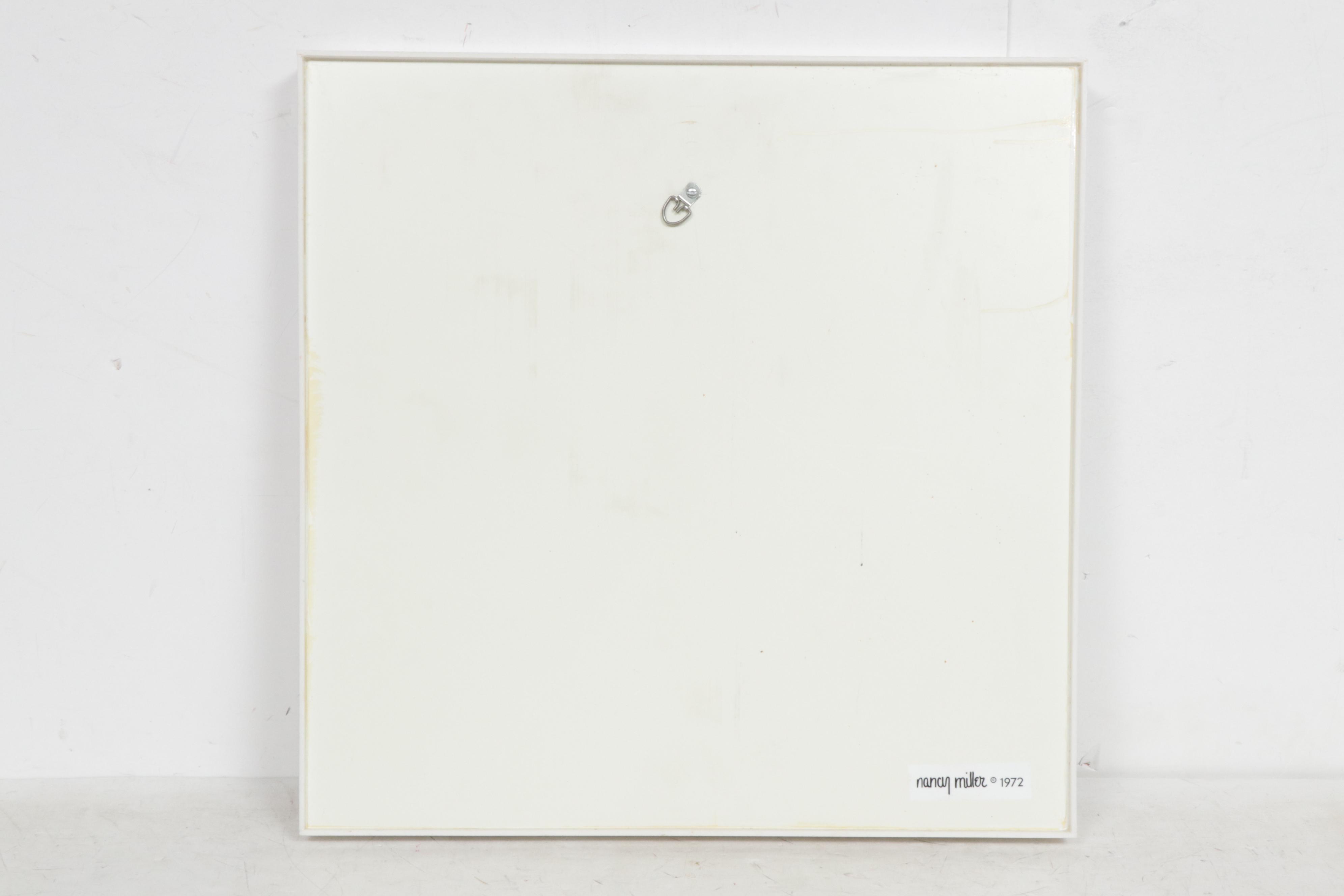 Nancy Miller Op Art Cut Paper Sculpture | EBTH